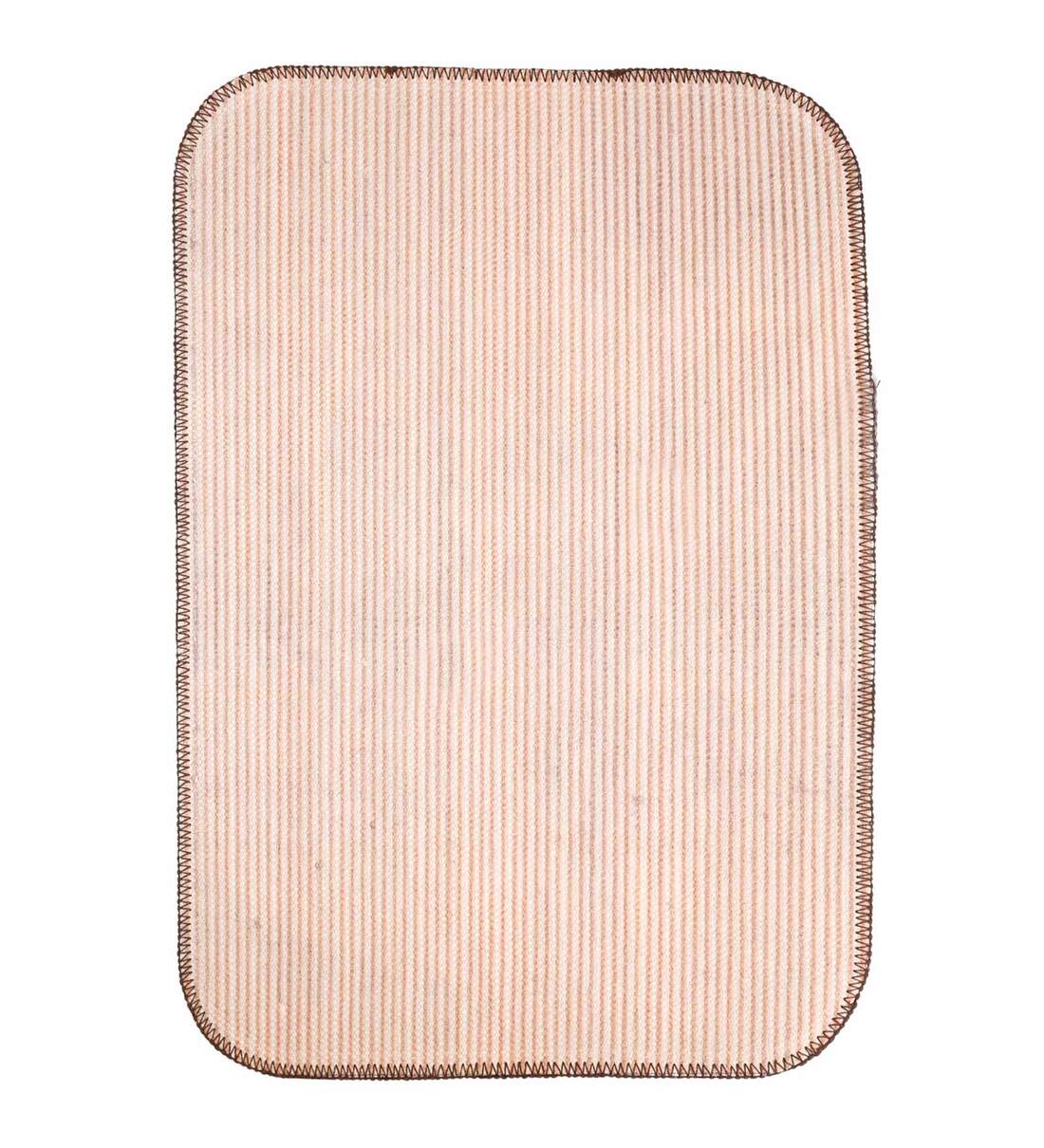 Buy Brown Solid Polyester 16 x 24 Inches Anti Skid Door Mat by Hosta ...
