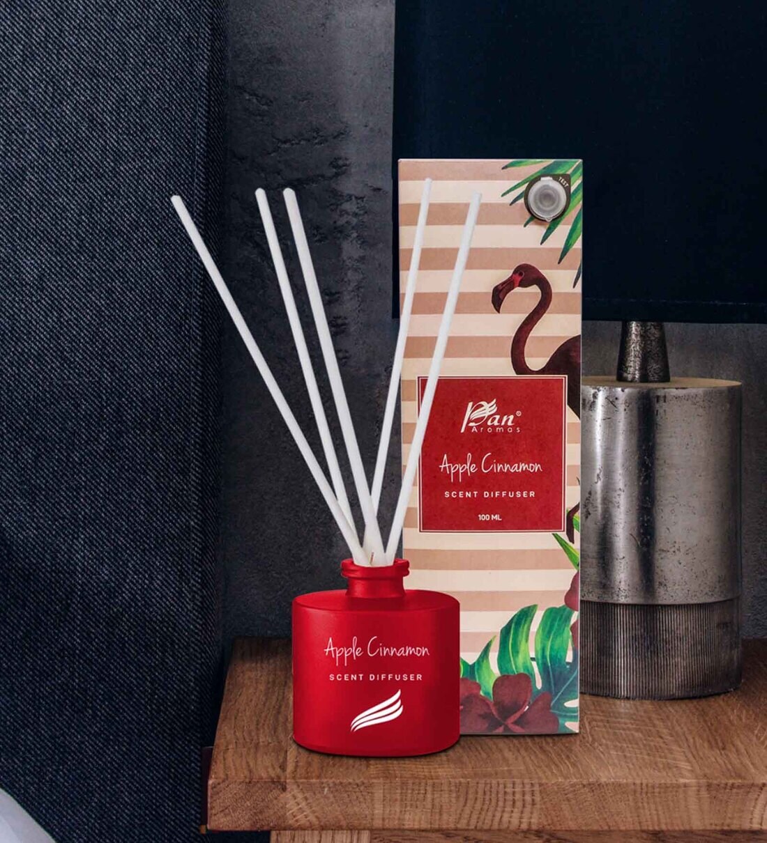 Buy Apple Cinnamon Ceramic Diffuser (Red) at 22% OFF by Pan Aromas | Pepperfry