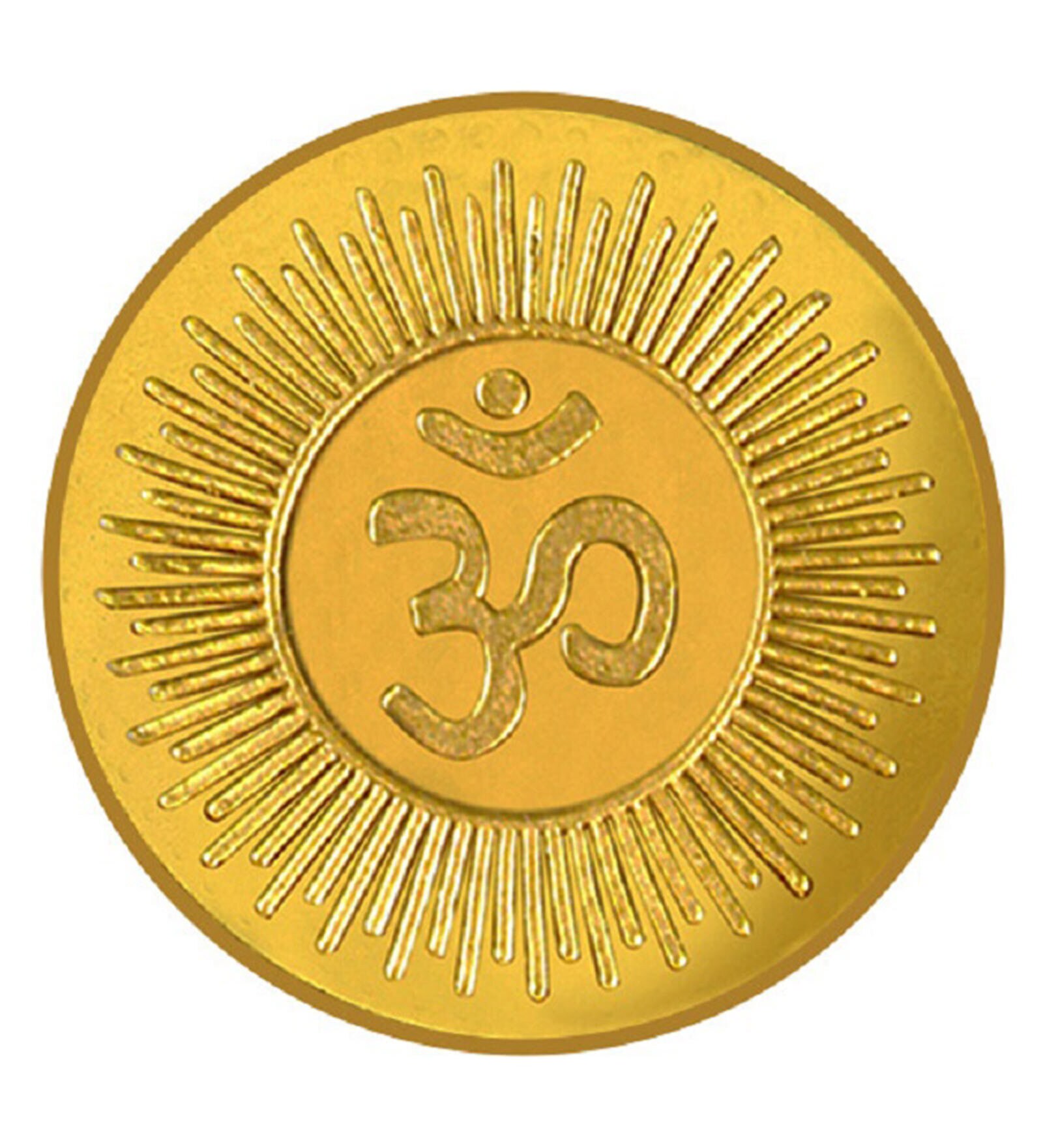 Buy 10 Grams 24KT (995) OM Gold Coin By Om Gold at 6% OFF by Om Gold ...