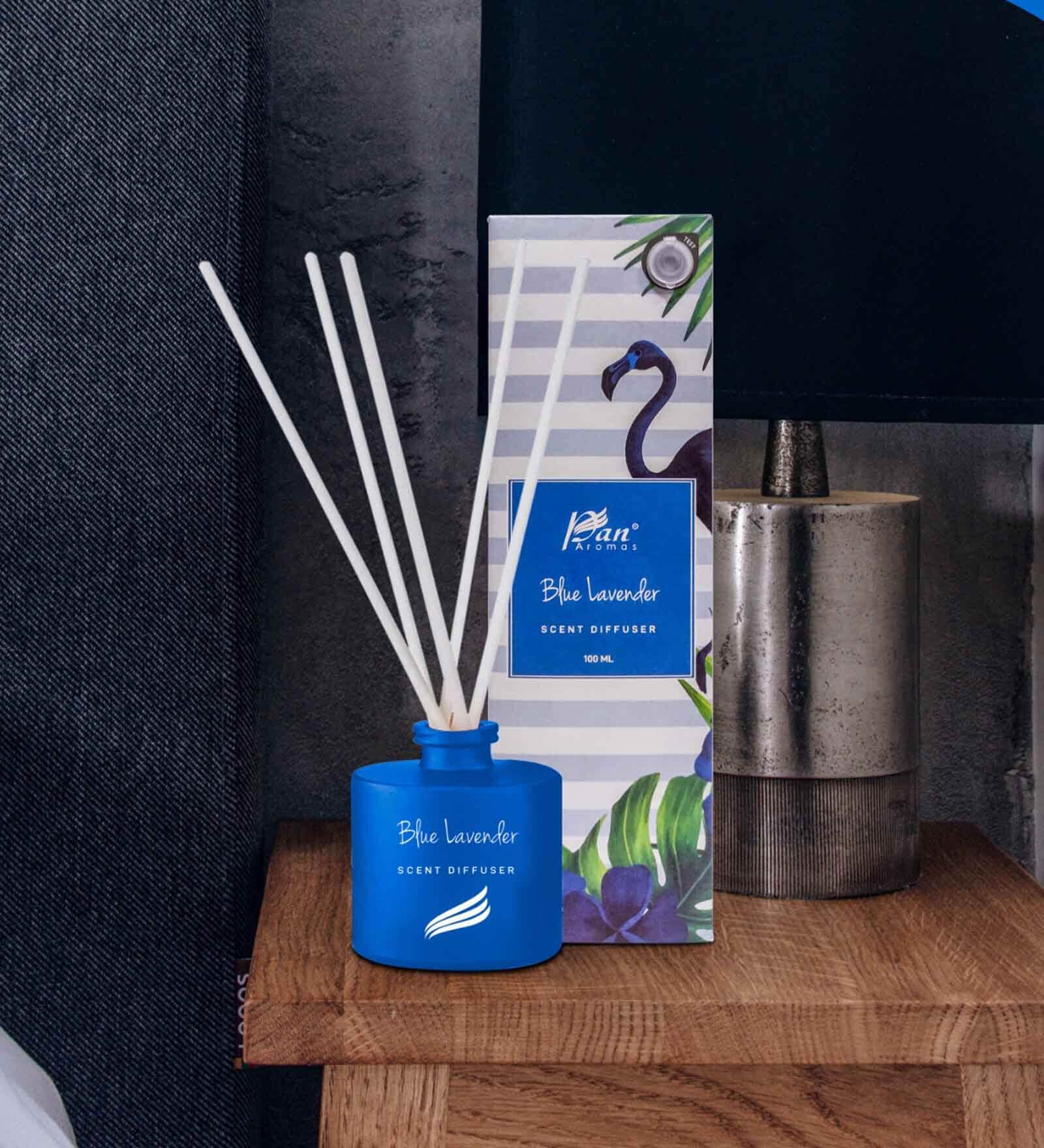 Buy Blue Lavender Ceramic Diffuser (Blue) at 22% OFF by Pan Aromas ...