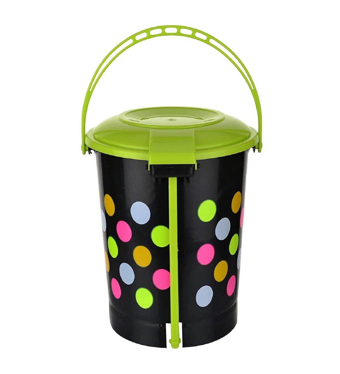 Buy Green 12 Ltrs Plastic SwingTop Dustbins By Randal at 48% OFF by ...