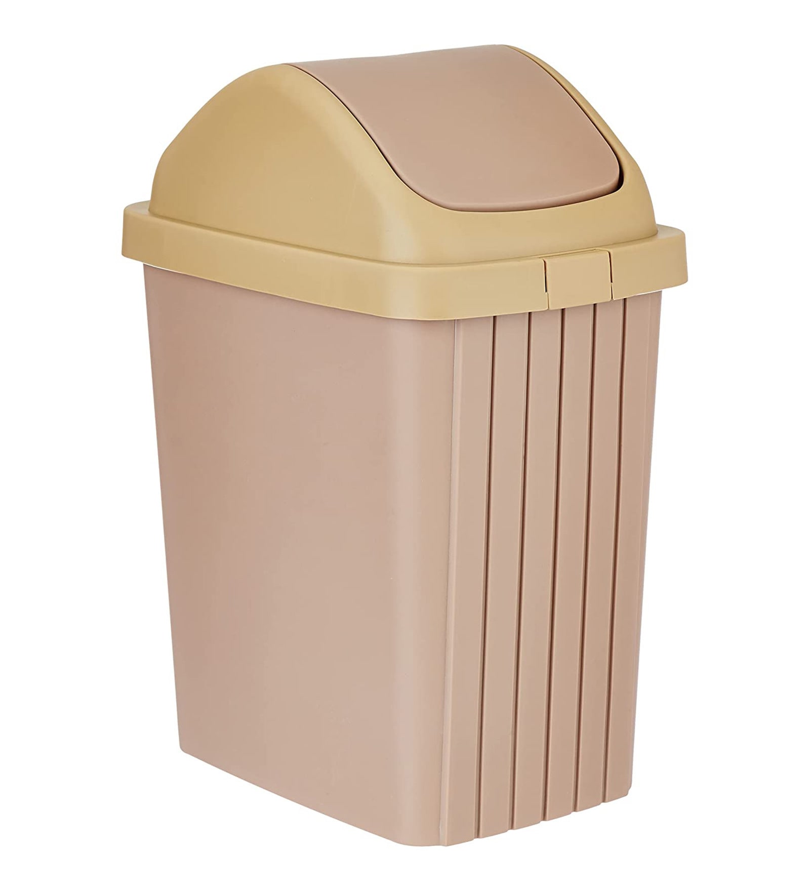 Buy 12 Ltr Brown Plastic Dustbin by Regalo at 3% OFF by Regalo | Pepperfry
