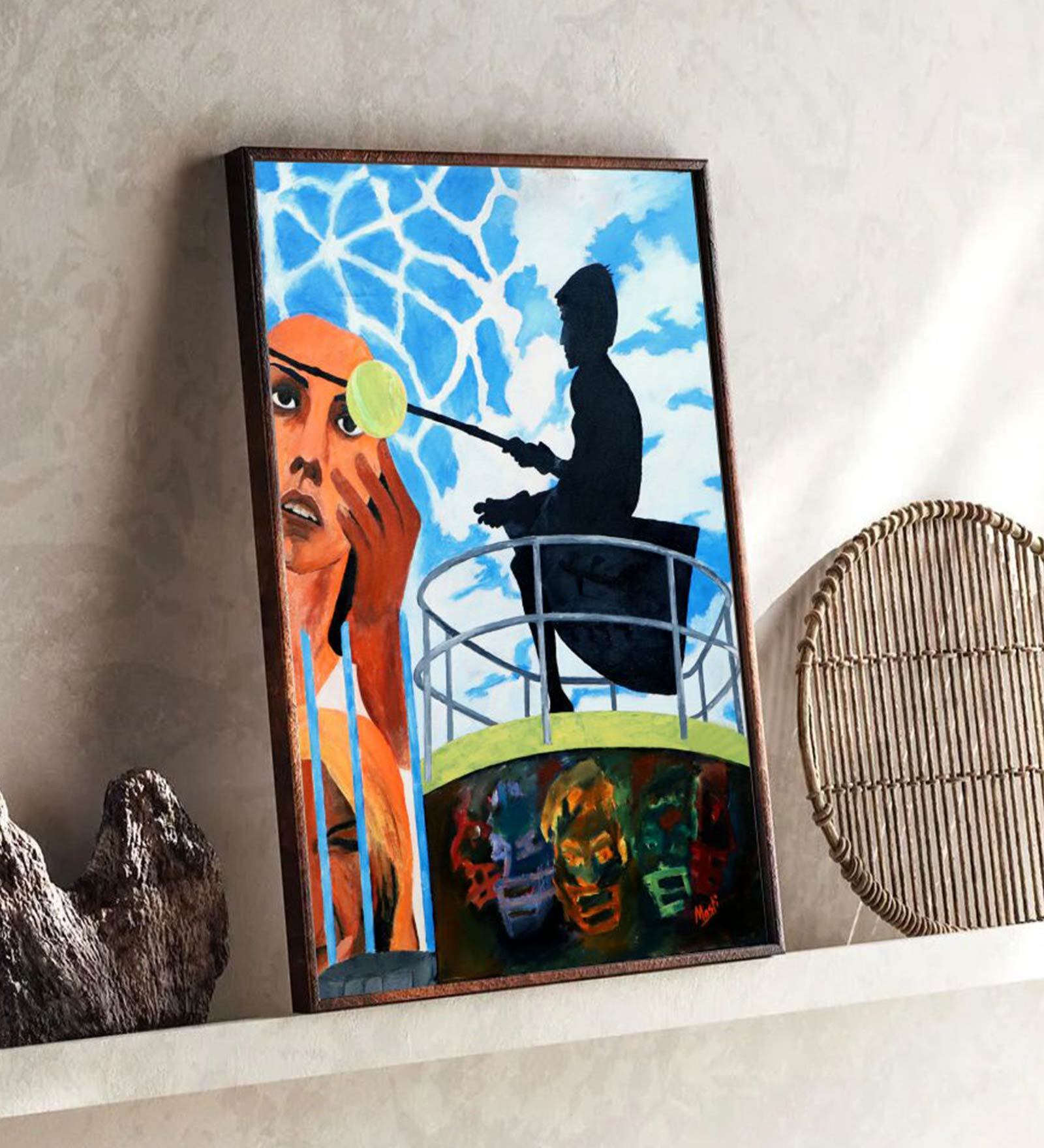 Buy 16X18 Inches Framed Canvas Painting at 31% OFF by THE ART HOUSE ...