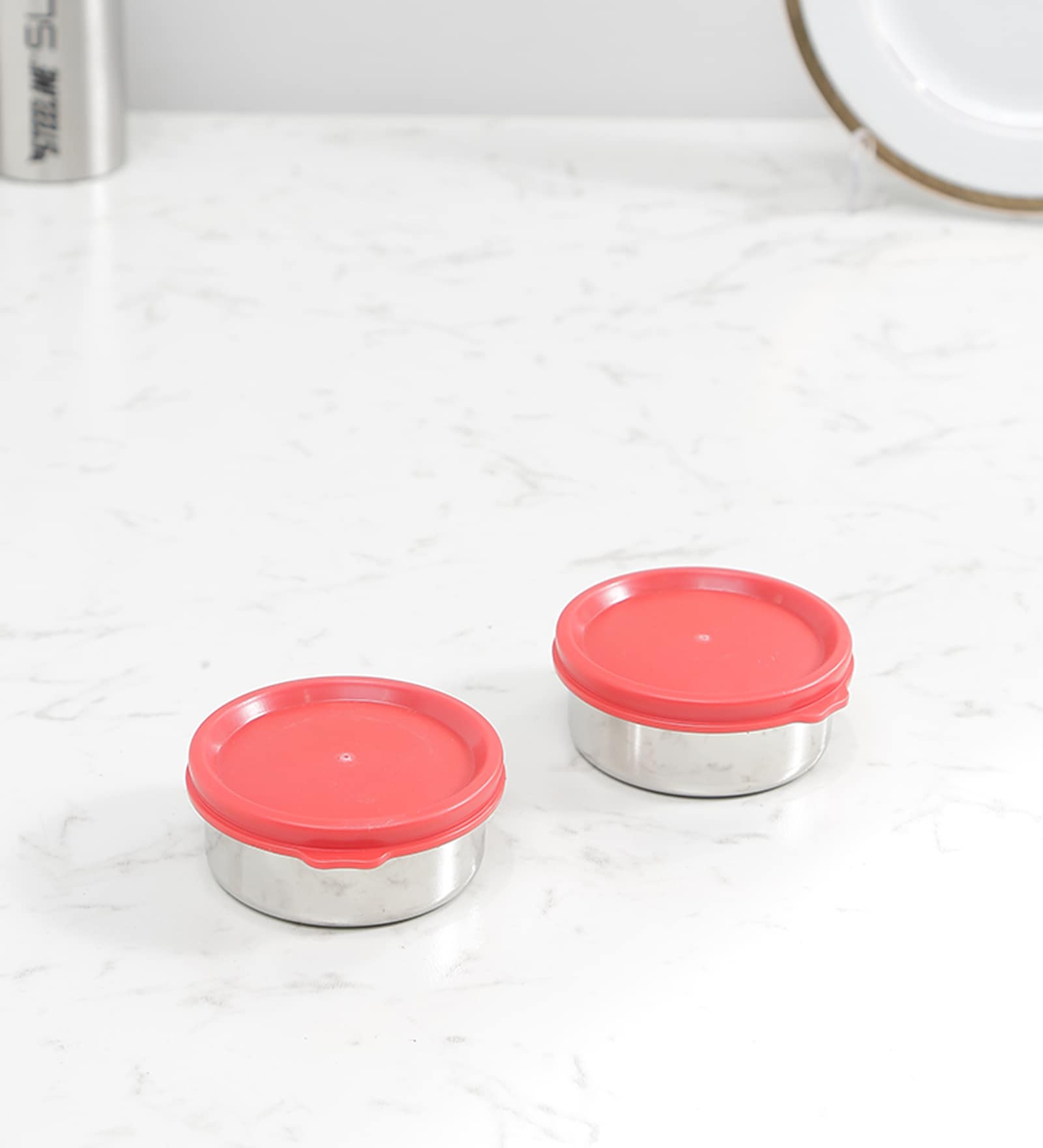 Buy Flexi Lock Regular Stainless Steel (Set of 2 ) Airtight Container ...