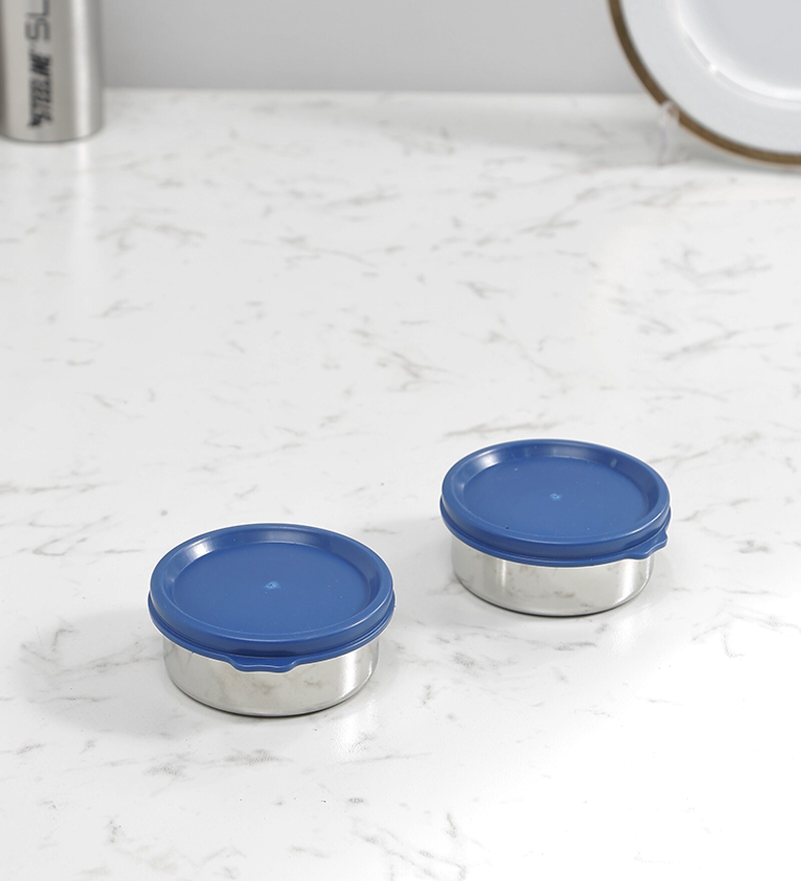 Buy Flexi Lock Regular Stainless Steel (Set of 2 ) Airtight Container ...