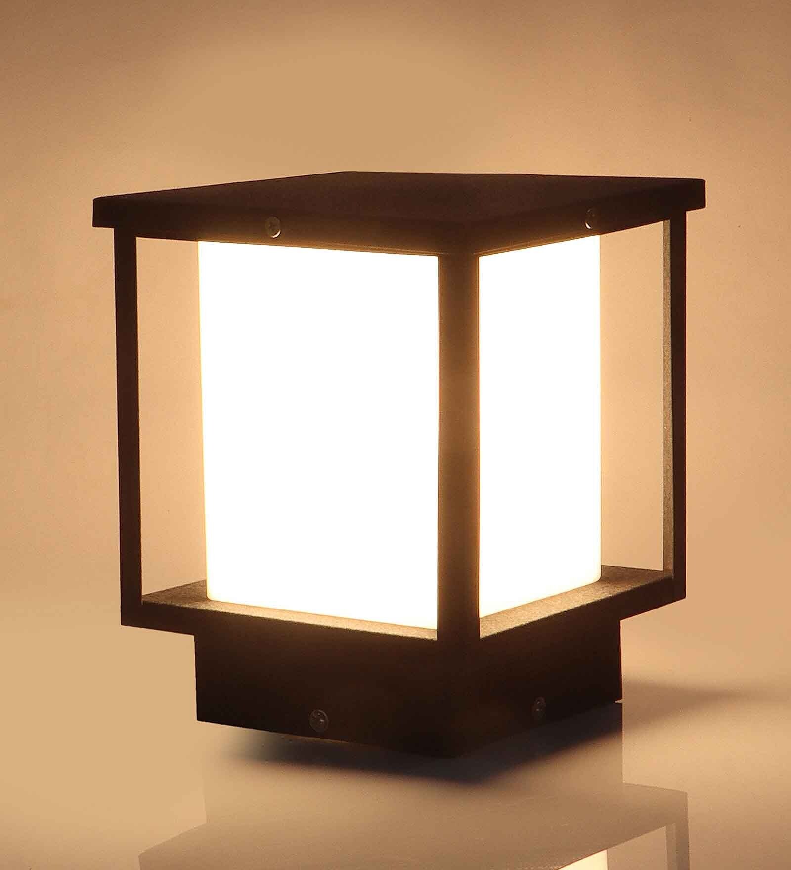 Buy 23 Watts Aluminium Gate Pillar Post Light (B22 Holder) at 21% OFF ...