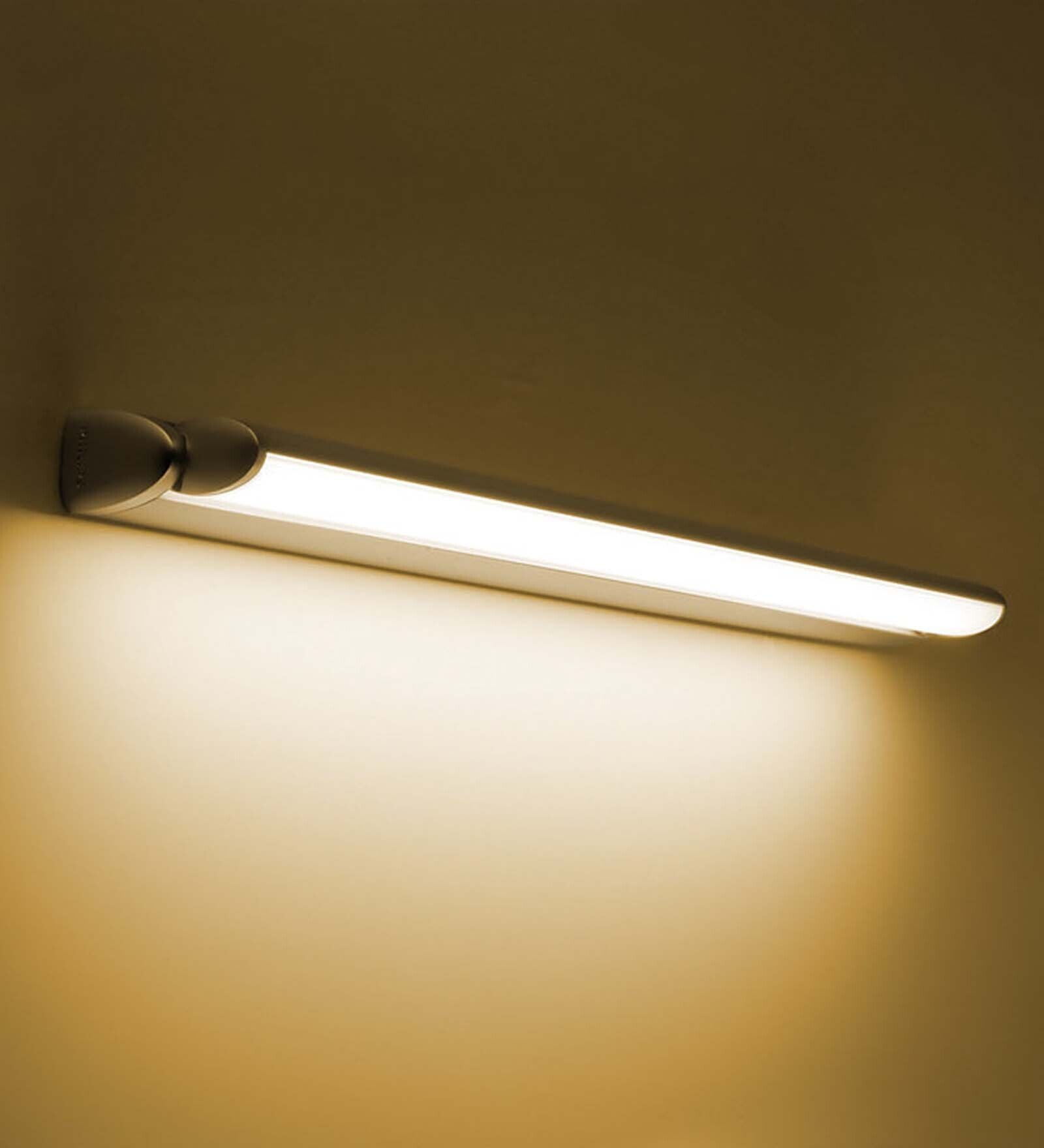 Buy 31167 3000K wall lamp LED grey 1x11W 230 by Philips | Pepperfry