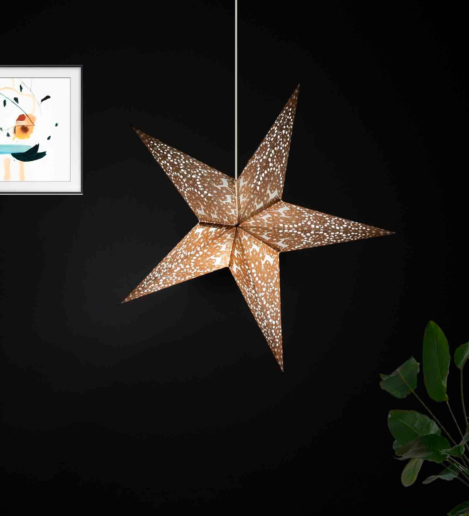 Buy 4 pieces Gold Star Lantern by APS Crafts at 19% OFF by APS Craft ...