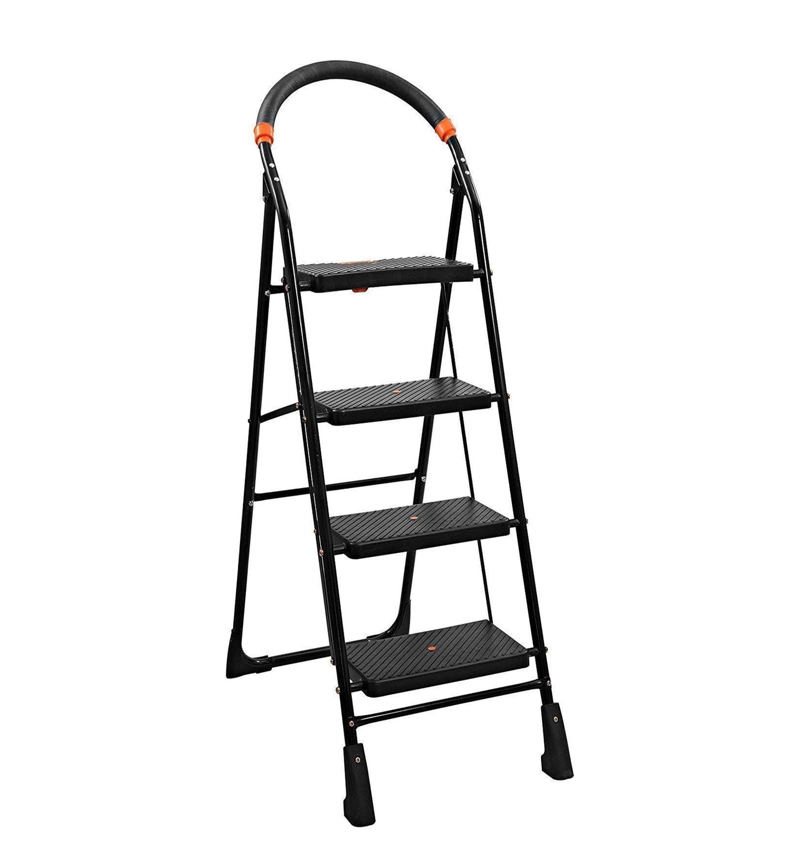 Buy 4 Steps 4.8 ft Mild Steel Step Ladder by Alnico at 47% OFF by ...