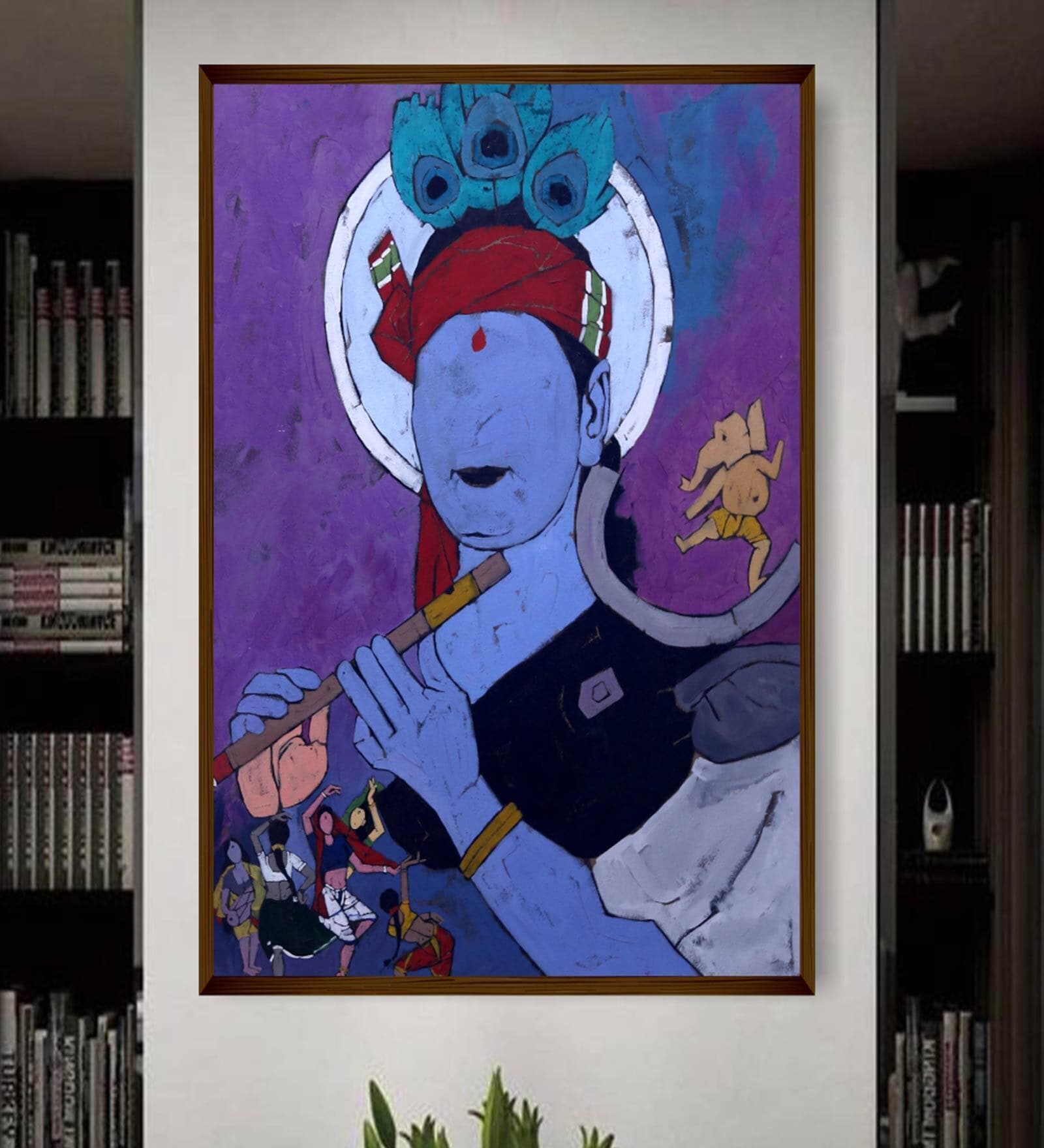 Buy 40X30 Inches Framed Canvas Painting at 16% OFF by THE ART HOUSE ...