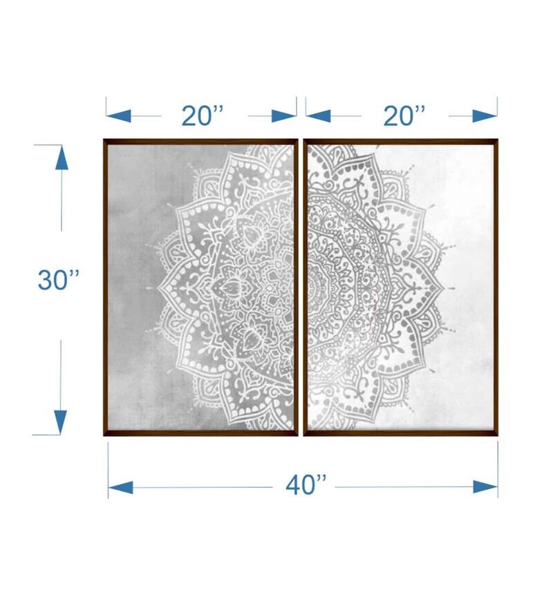 Buy 40X30 Inches Framed Canvas Painting By The Art House Online ...