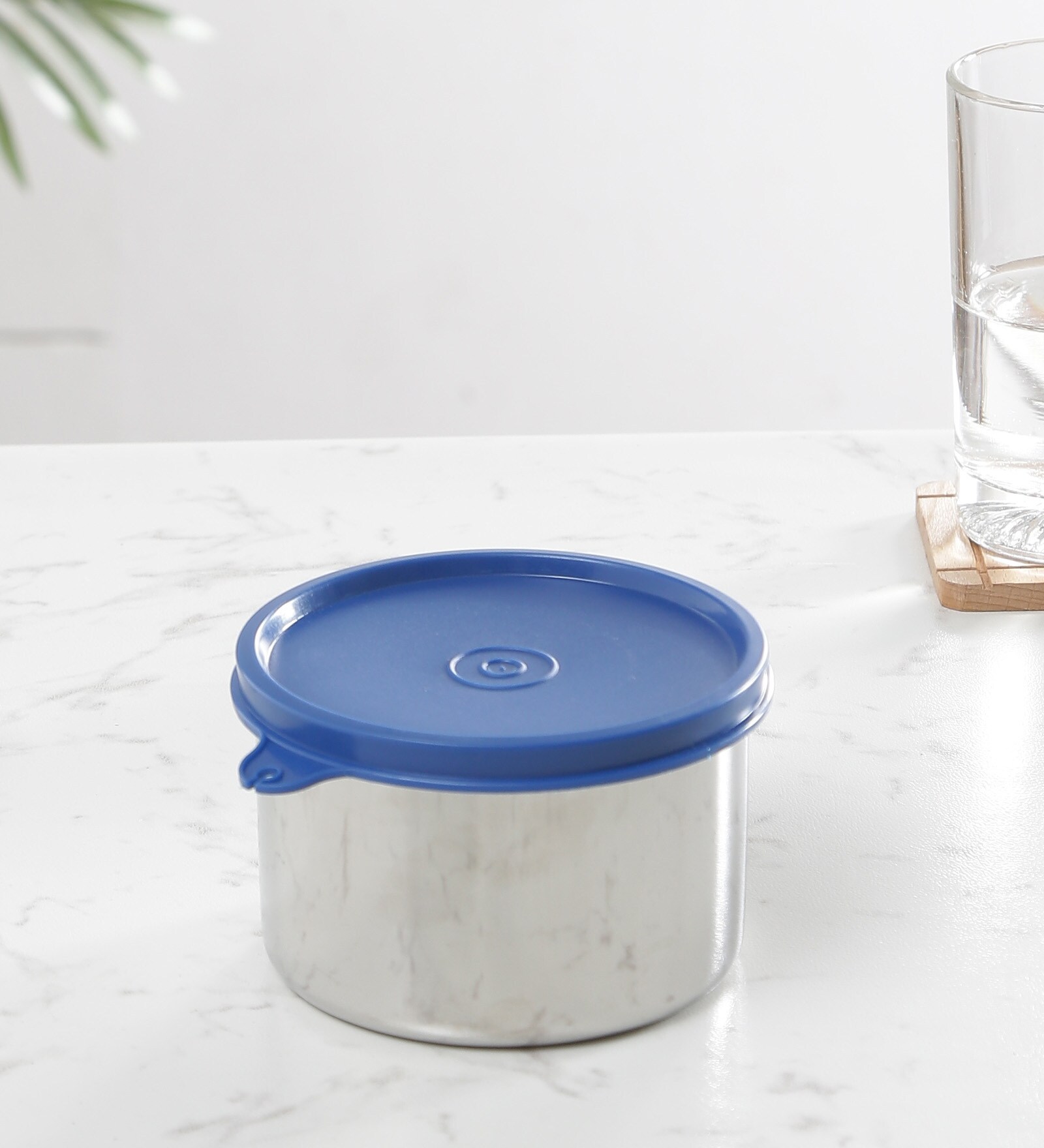 Buy Flexi Lock Deep 500ml Stainless Steel Airtight Container with Leak ...