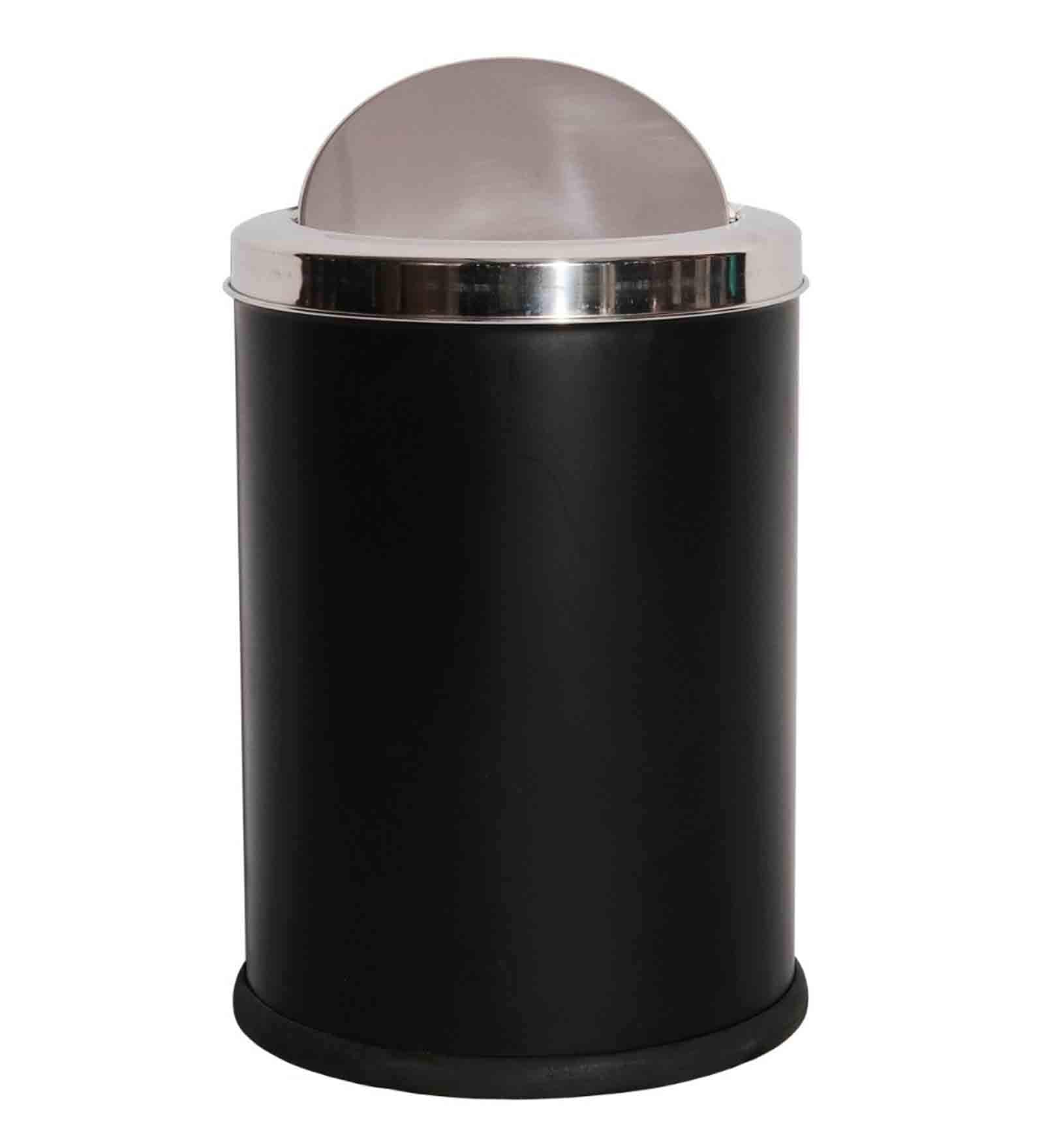 Buy 7 Ltr Silver Stainless Steel Open Top Dustbin at 61% OFF by Mofna ...