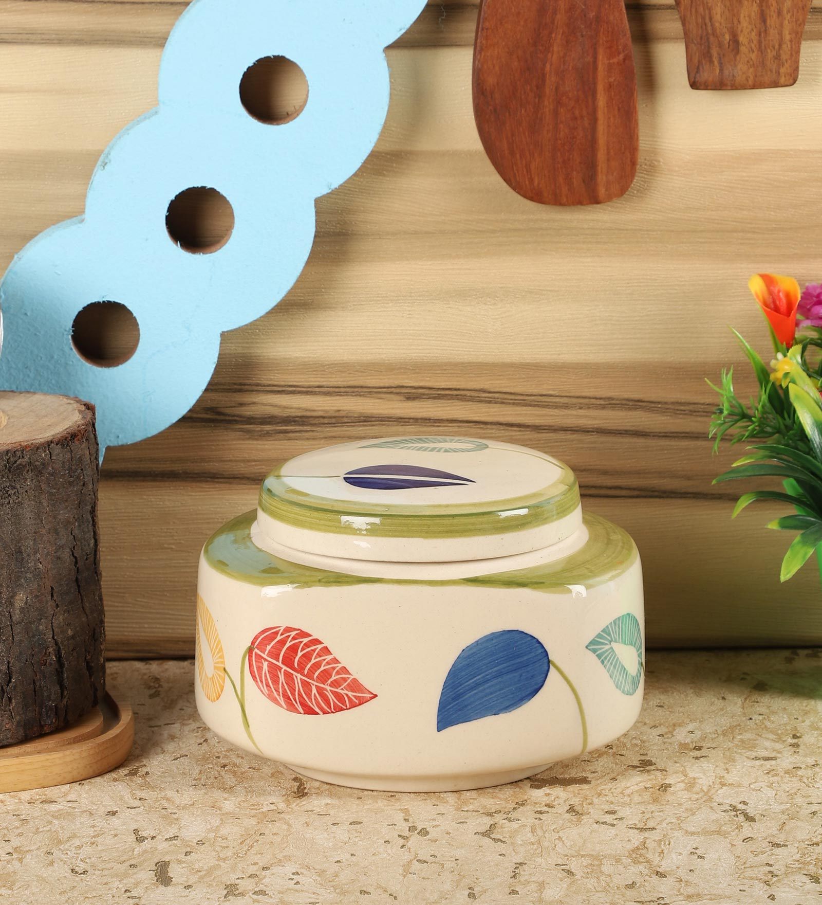 Buy 700 ML Ceramic Condiment Jar in White by CDI at 41% OFF by Cdi ...