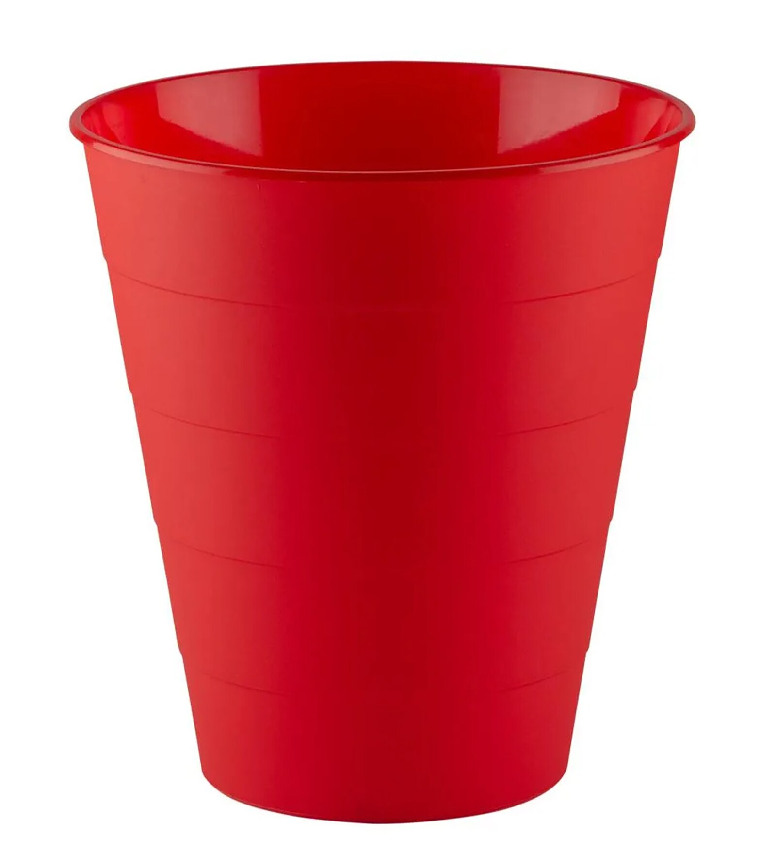 Buy 8 Litre Red Plastic Manual Lift Dustbin at 48% OFF by Kuber ...