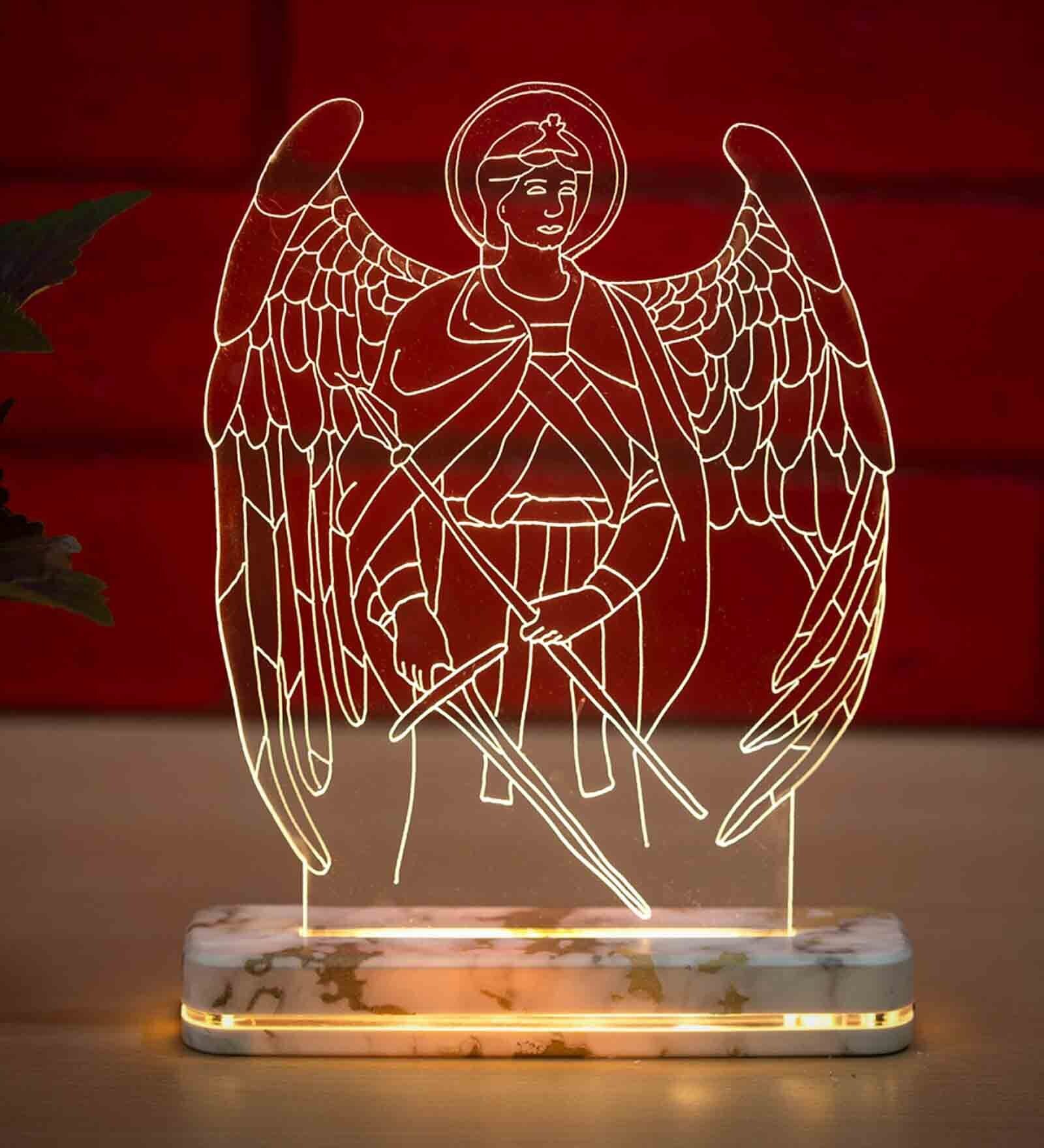 Buy ABS Plastic Angel Gabriel Table LED Lights at 12% OFF by LIT Lamps ...