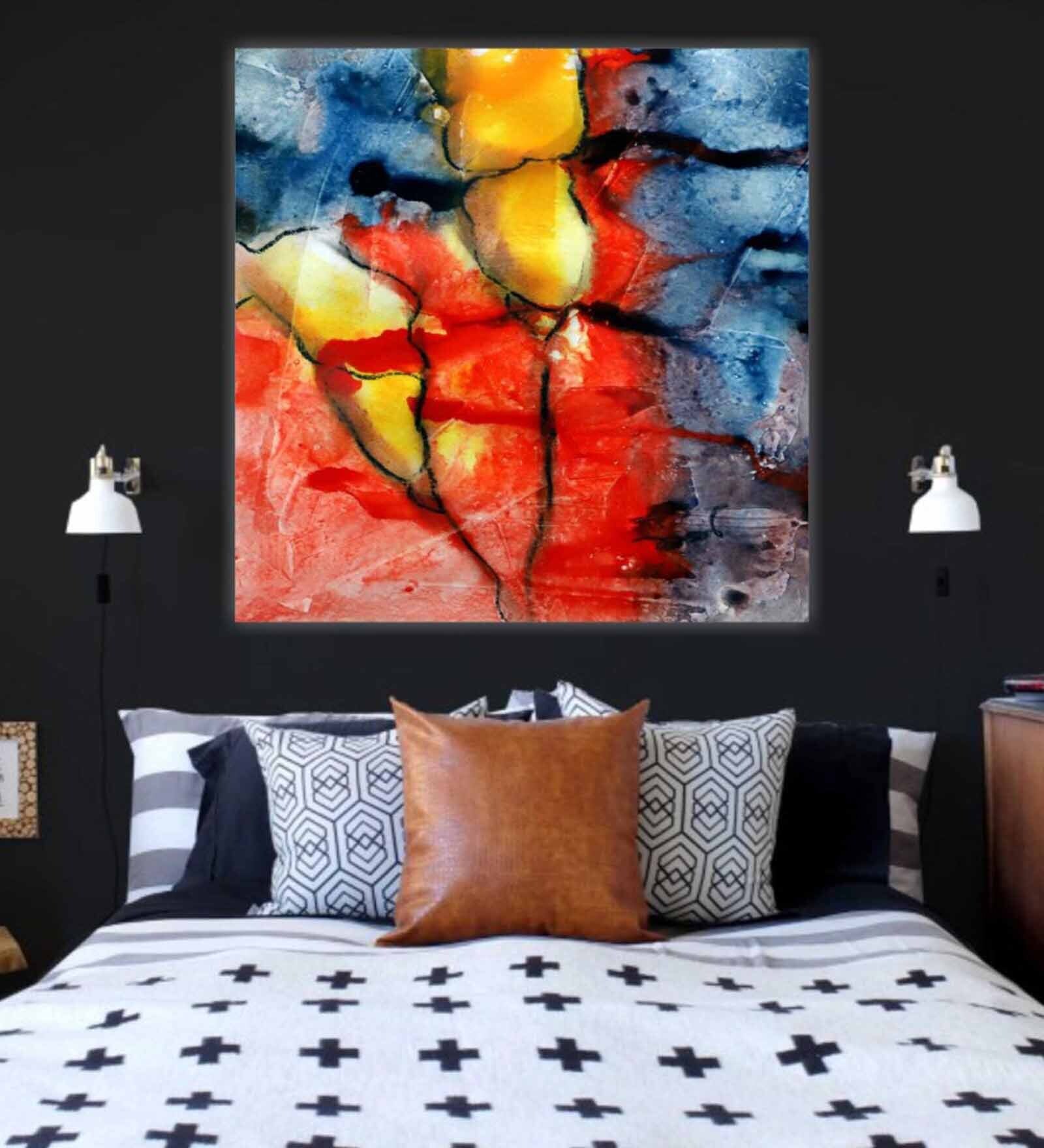 Buy Canvas On Wooden Framed Stretched Art Print 16x18 Inches at 22% OFF ...