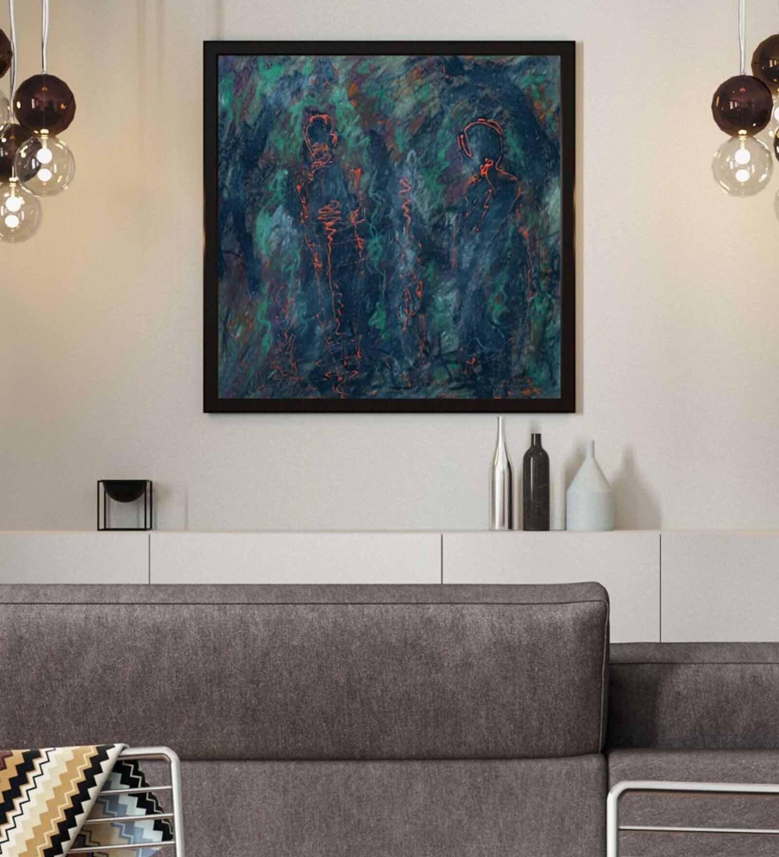 Buy Canvas On Wooden Framed Stretched Art Print 16x18 Inches at 22% OFF ...