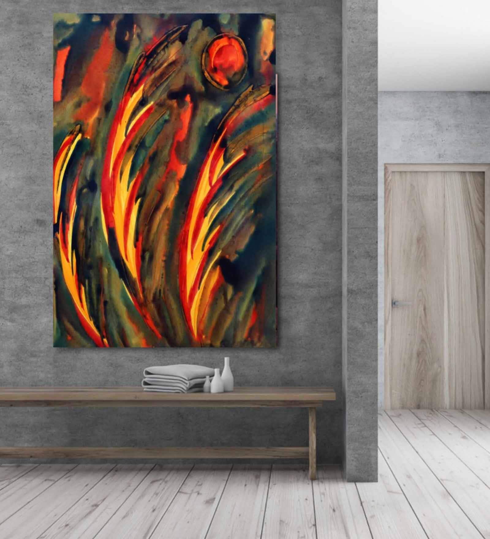 Buy Canvas On Wooden Framed Stretched Art Print 20x30 Inches at 24% OFF ...