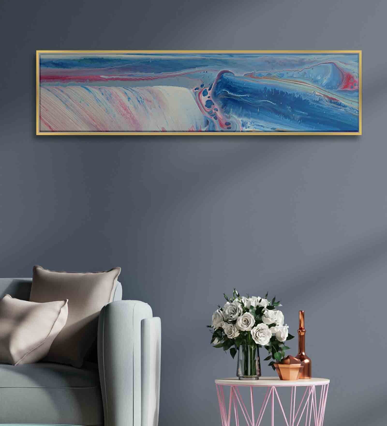 Buy Abstract Designs Blue Ocean Canvas Art Print at 63% OFF by Art ...