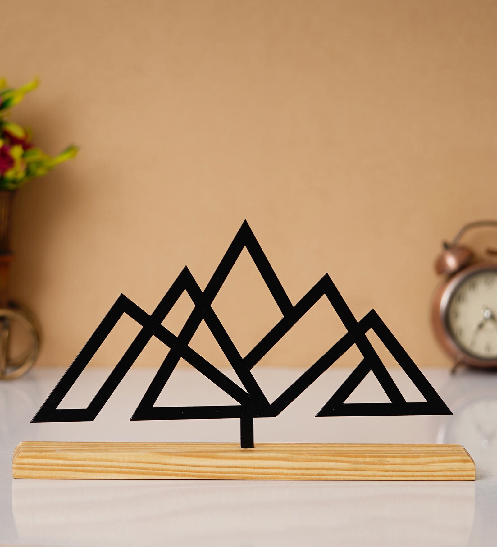 Buy Abstract Mountain Metal Sculpture at 25% OFF by The Next Decor ...