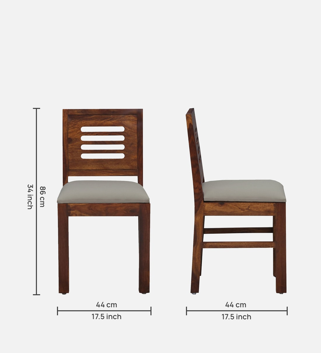 Buy Acropolis Sheesham Wood 6 Seater Dining Set In Provincial Teak Finish With Bench By ...