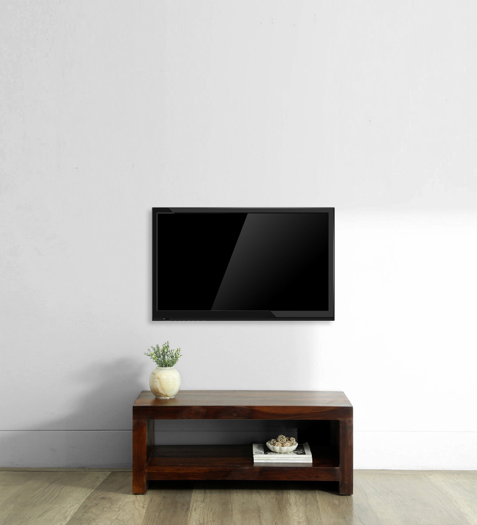 Buy Acropolis Sheesham Wood In Provincial Teak Finish For TVs Up To 40 ...