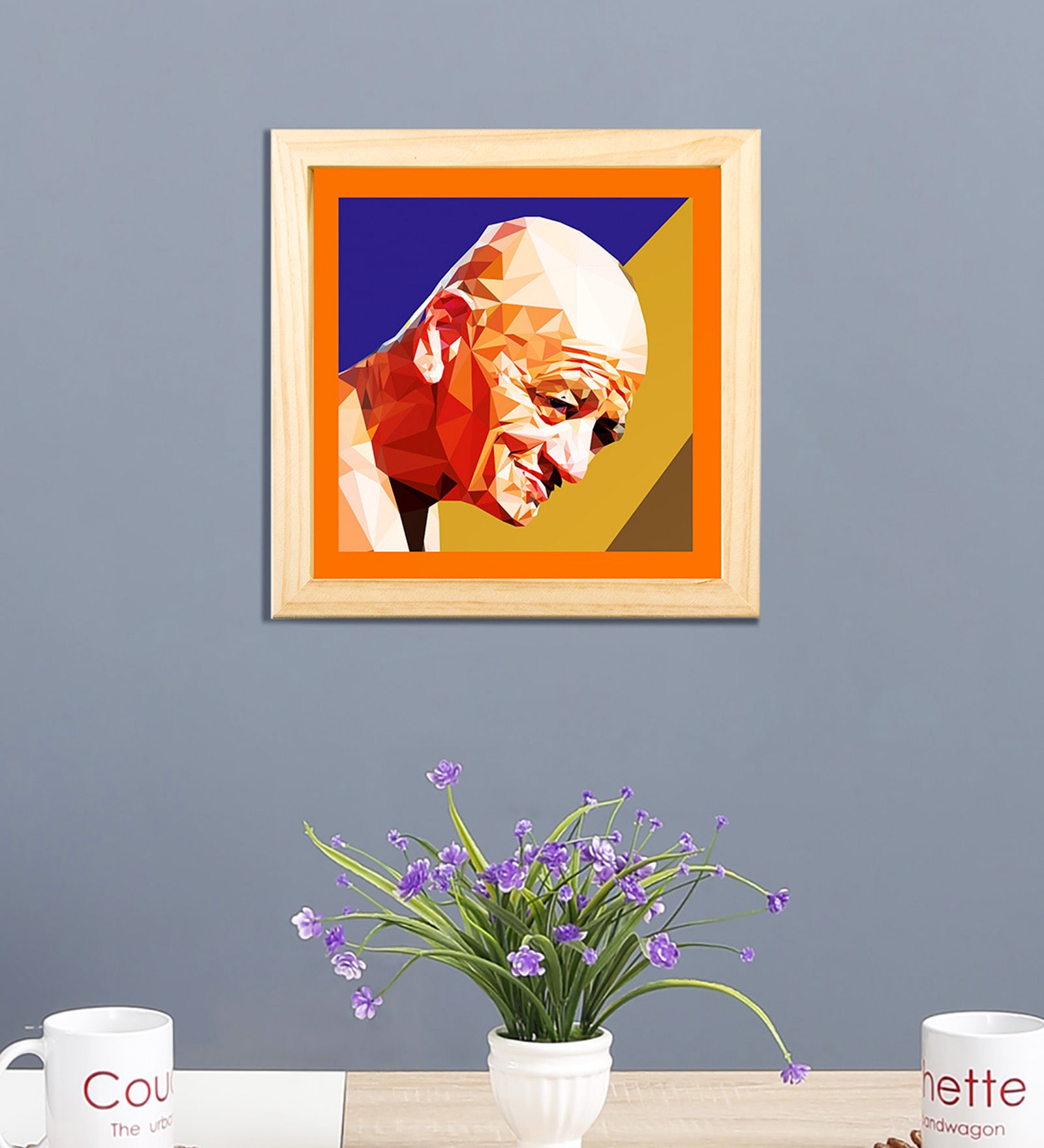 Buy Acrylic 12 x 1 x 12 Inch Jain Acharaya Shri Vidya Sagar Ji Maharaj ...