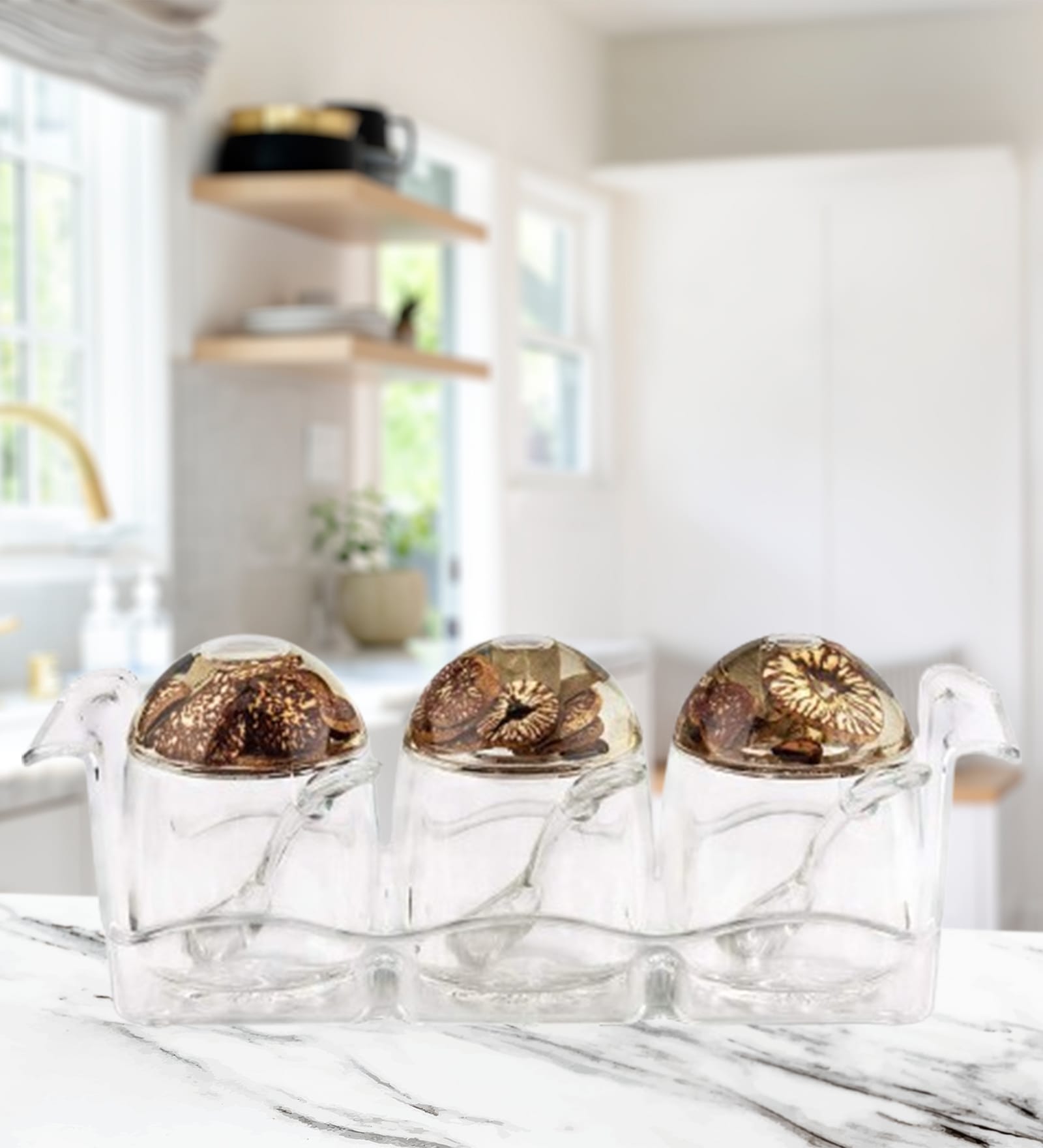 Buy Brown 150 ml each Acrylic (Set of 3) Condiment Sets at 6% OFF by ...