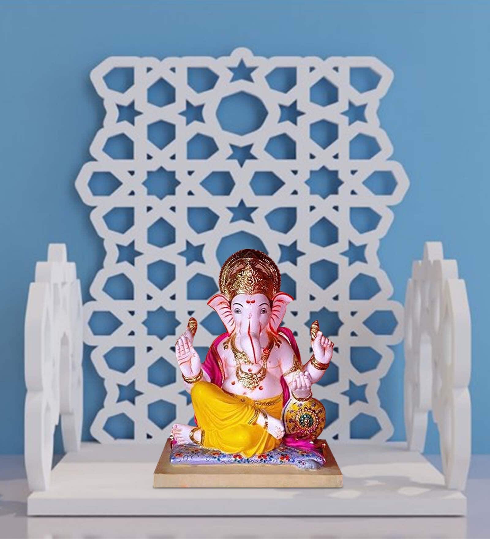 Buy Acrylic Pooja Shelf/Mandir In White By Design It Ezy at 25% OFF by ...