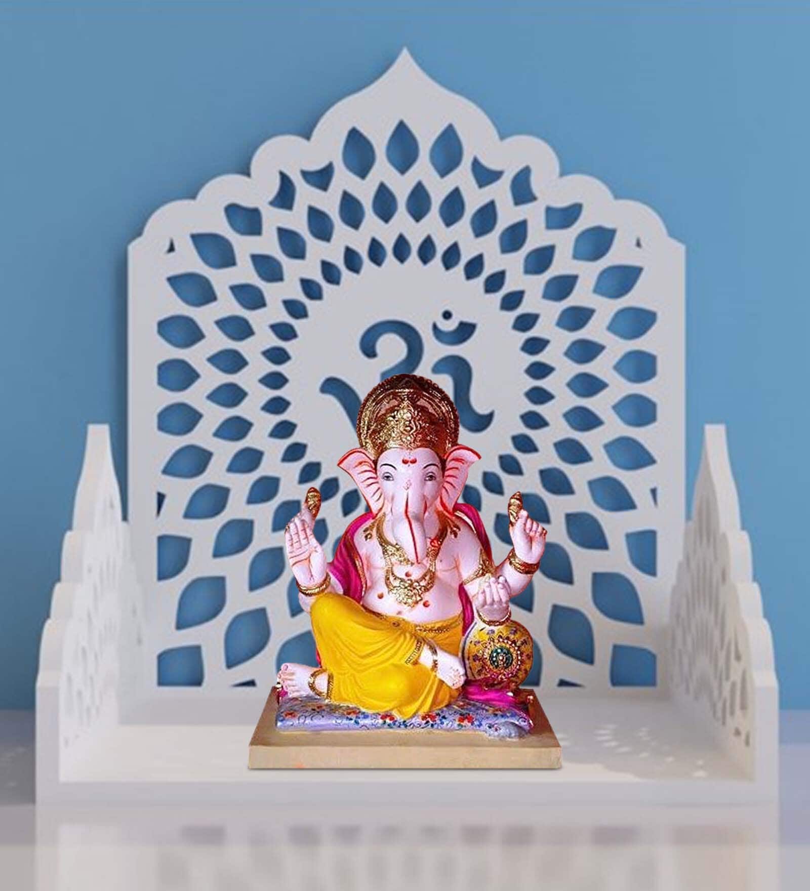 Buy Acrylic Pooja Shelf/Mandir In White By Design It Ezy at 20% OFF by ...