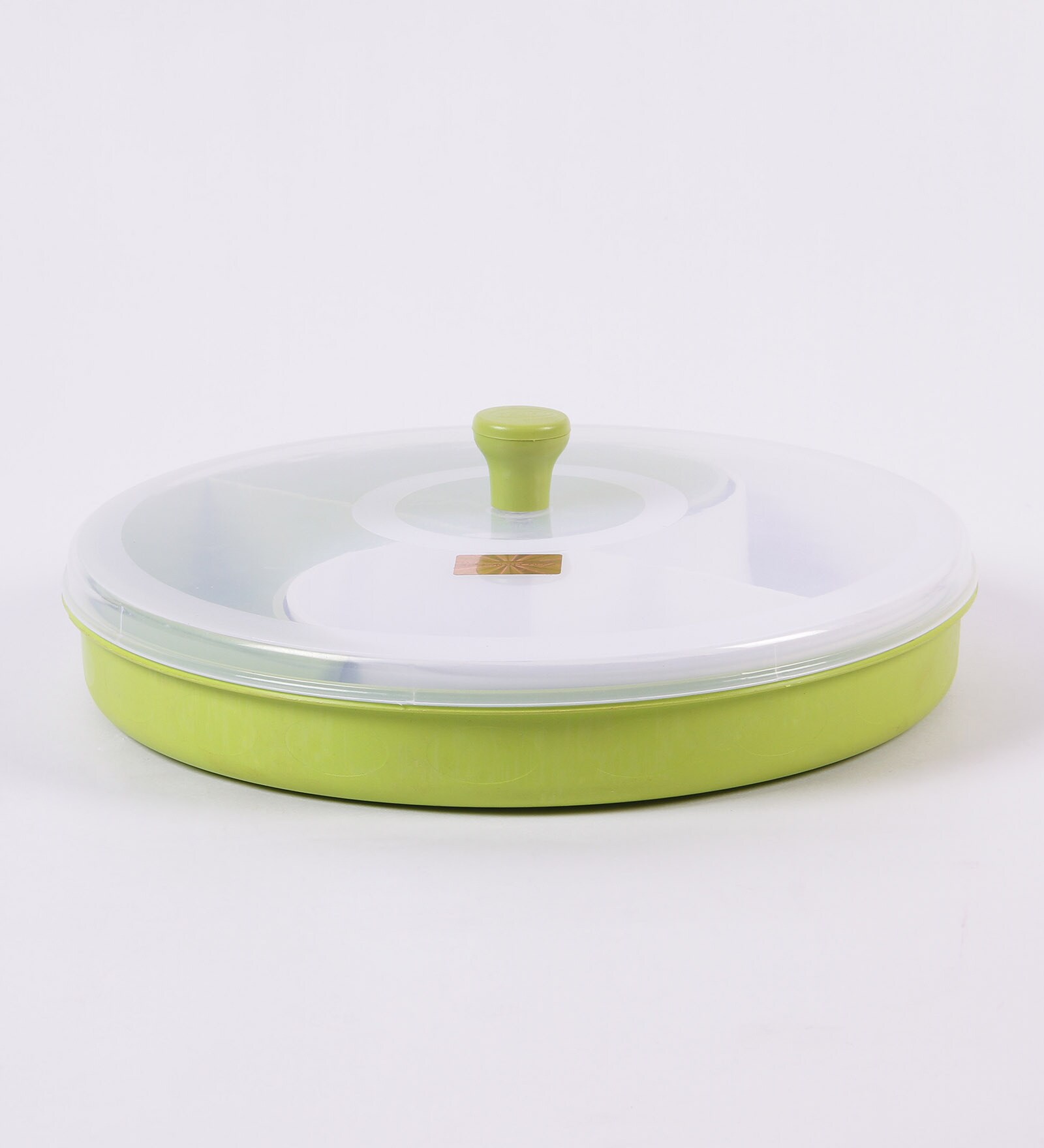 Buy Action Green Plastic 4-compartment Masala Tray Online - Spice ...