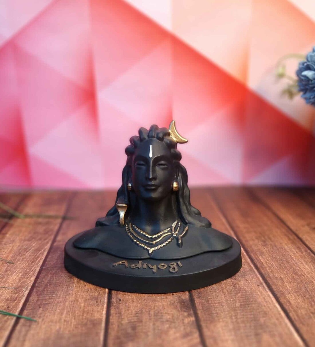 Buy Adiyogi Multicolour Polyresin Statue by Wens at 29% OFF by Wens ...