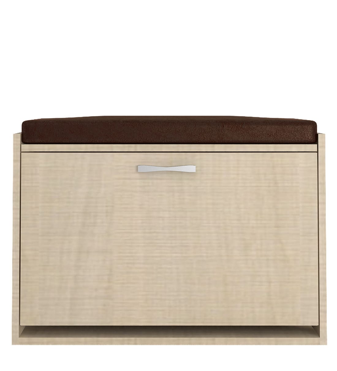 Buy Acacia Pull-down Shoe Rack with Cushioned Seating in Bronze Cambric ...