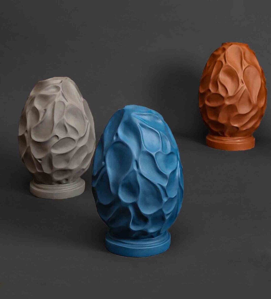 Buy Adrian Blue Fiberglass Showpiece at 11% OFF by Home4U | Pepperfry