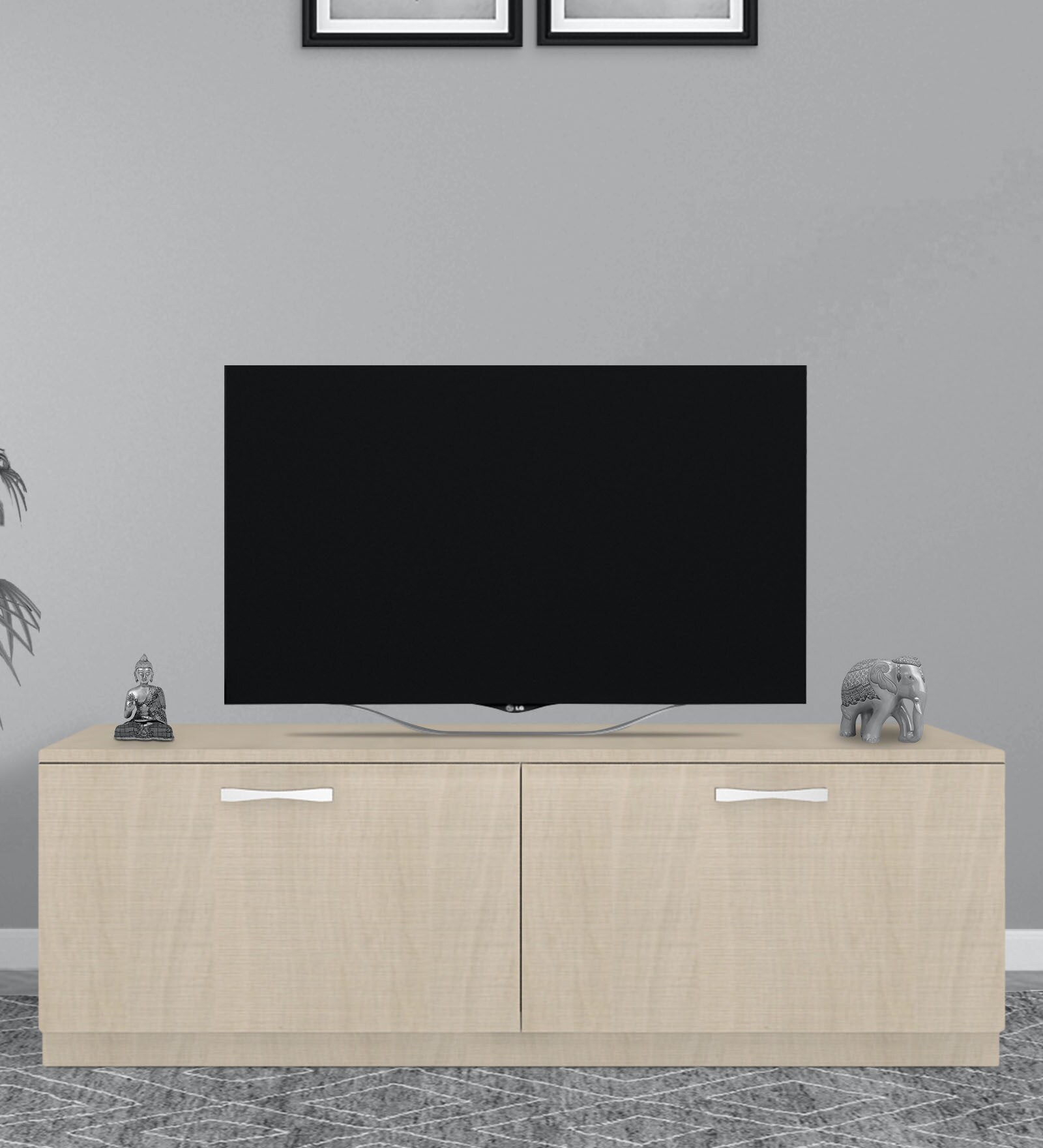 Buy Romano TV Unit in Bronze Cambric Finish at 100% OFF by Adona ...