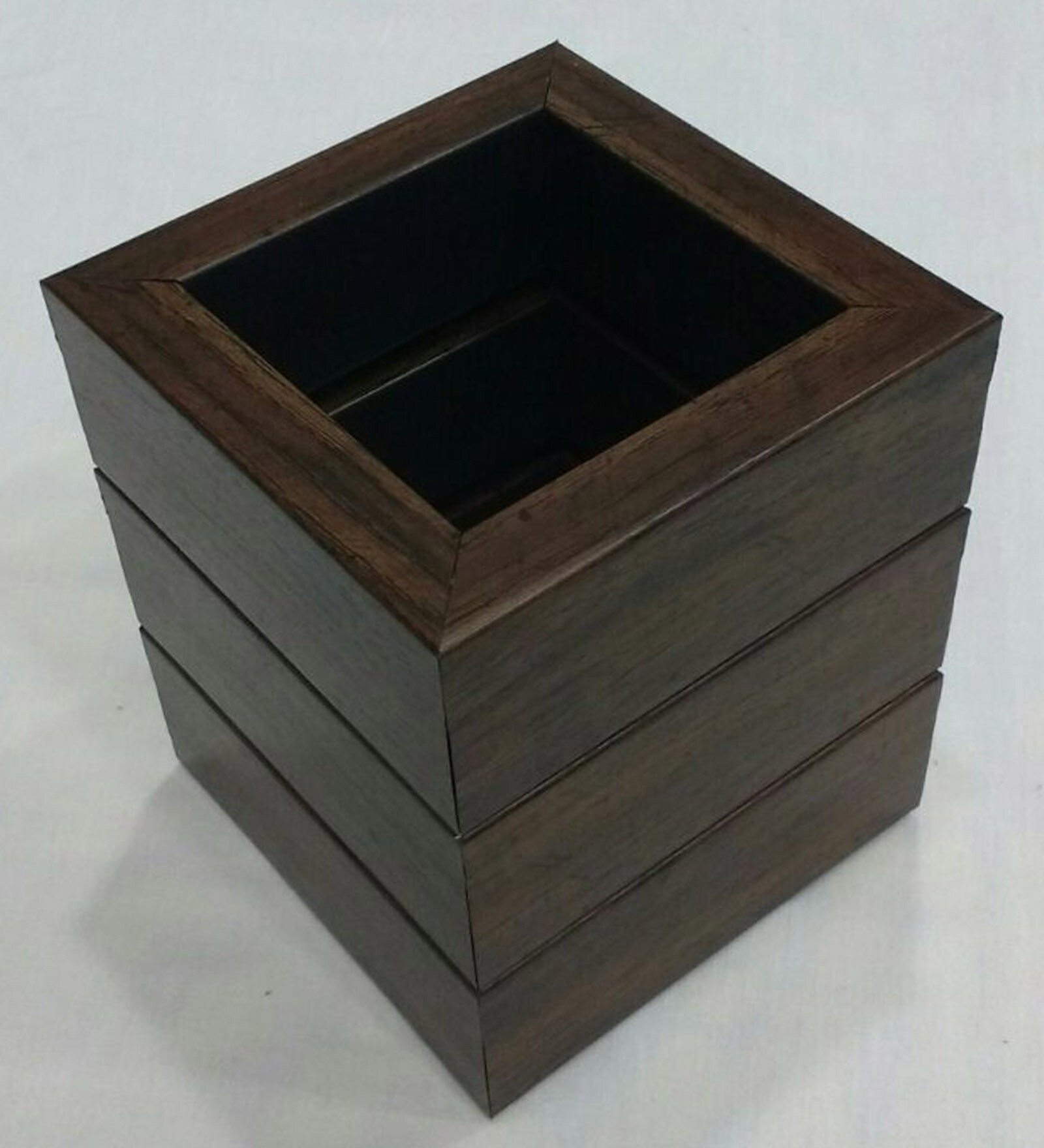 Buy Wooden Finish Fibre Comb Stand by Adorn Online - Makeup Organisers ...