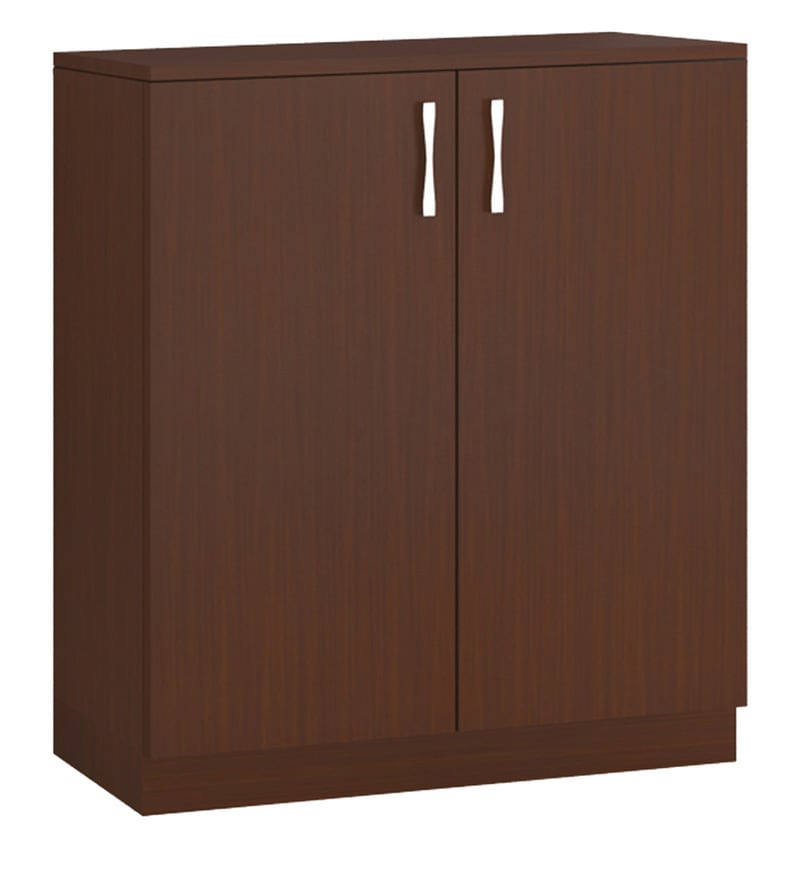 Buy Primera Shoe Cabinet with Ventilated Shelves in Terra Sienna Finish ...