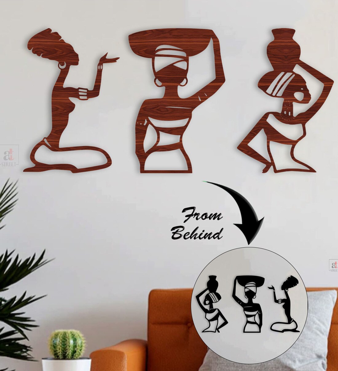 Buy African Tribal Women Black MDF Wall Art by Art Street at 17% OFF by ...