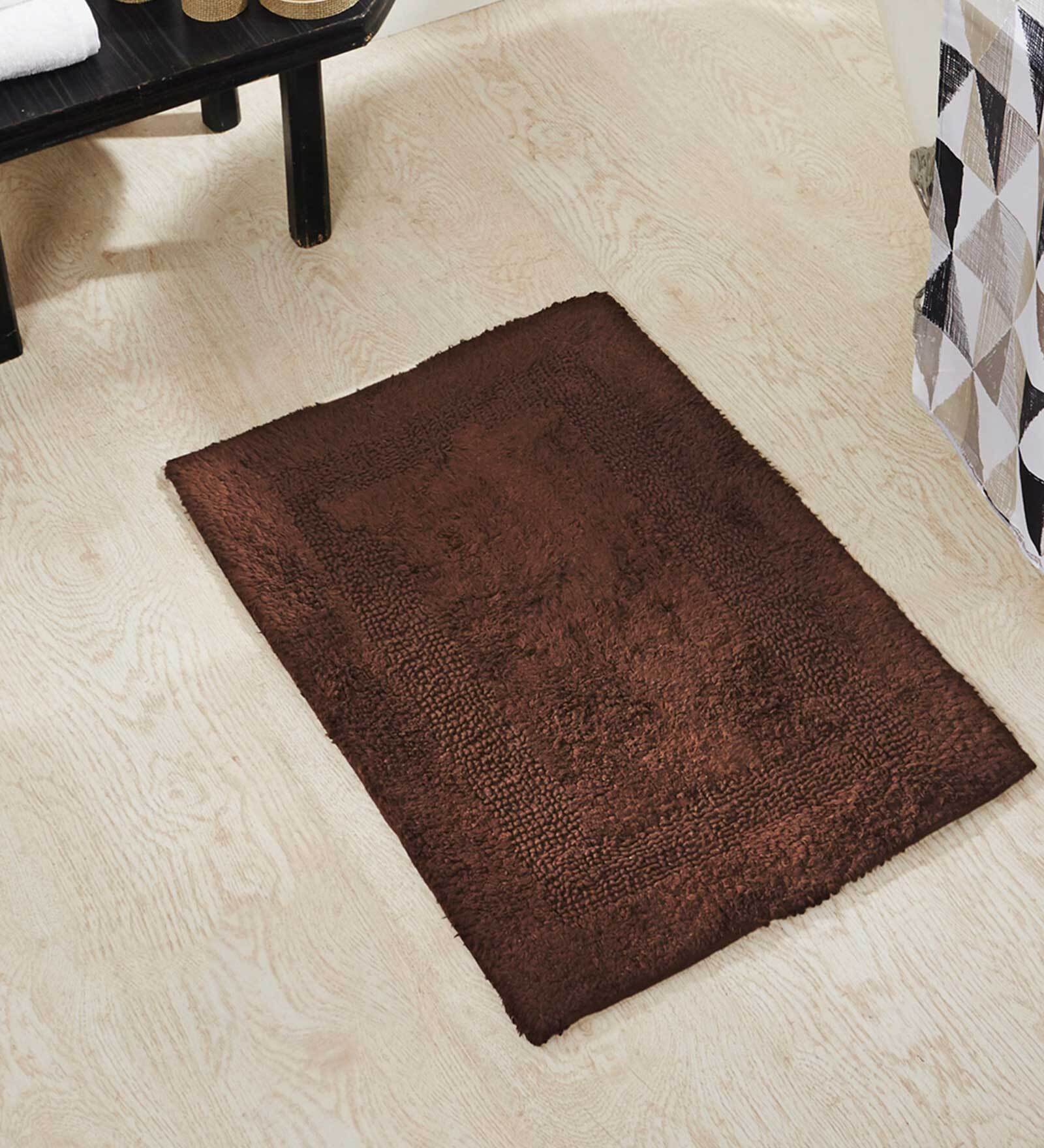 Buy Affinity Reversible Bath Mat 50 X 70 cm in Brown Color by ...