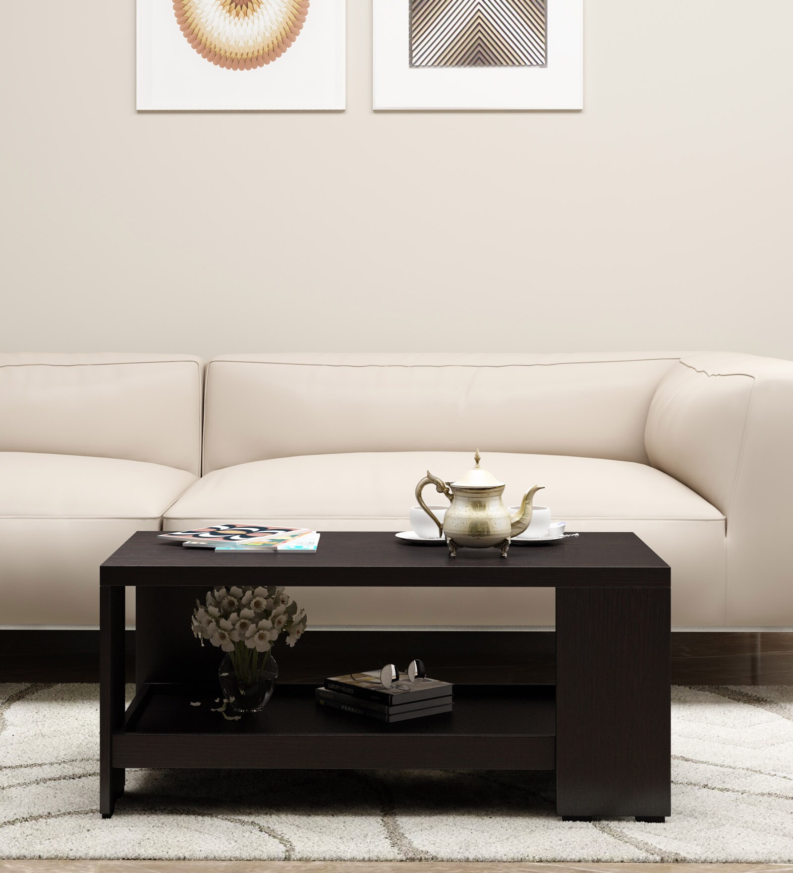 Buy Agles Coffee Table in Wenge Colour at 32% OFF by Crystal Furnitech ...
