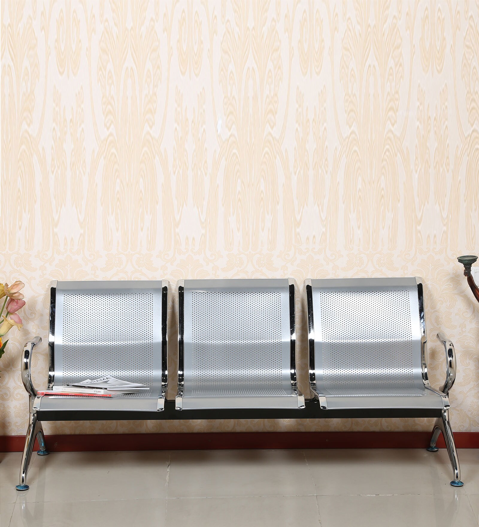 Buy Star Link Chair in Chrome Finish by Parin Online - Link Chairs ...