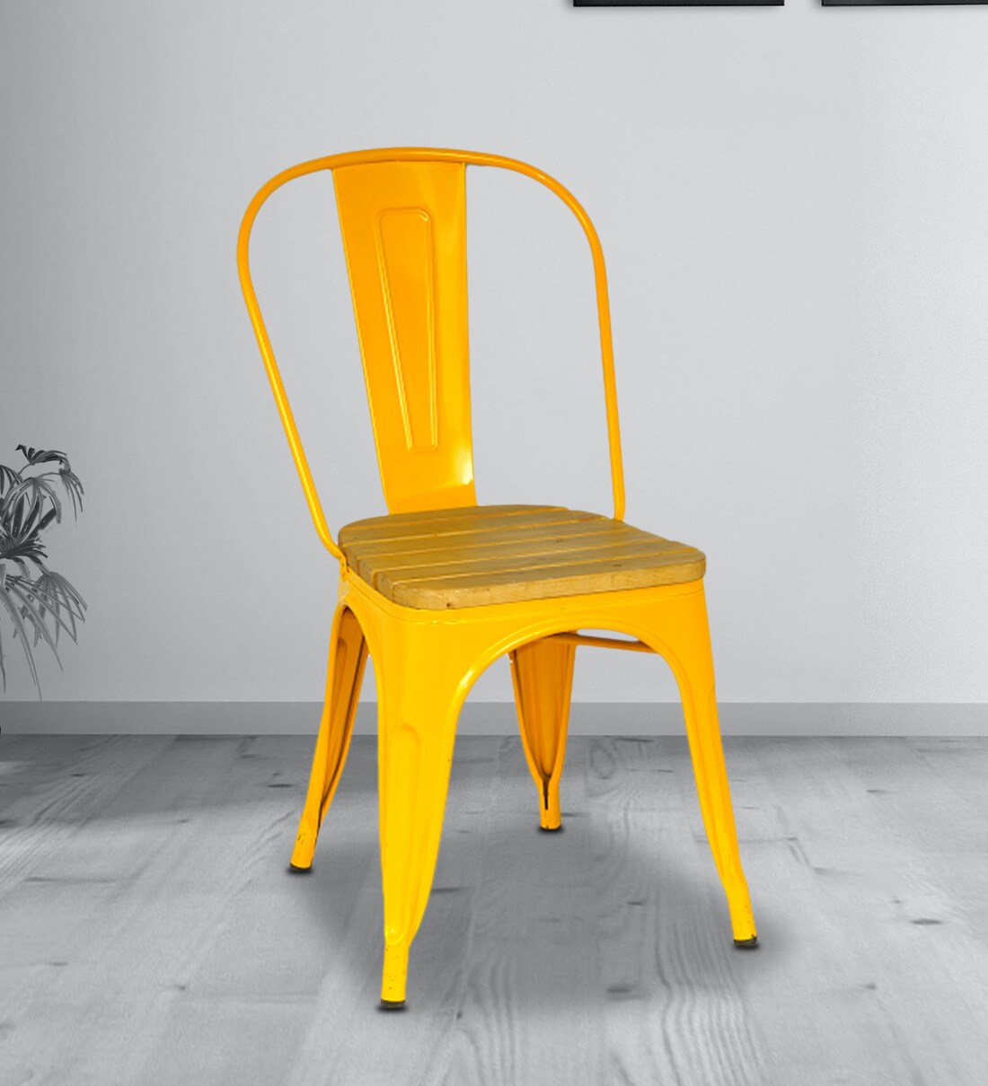 Buy Akemi Cafe Chair In Yellow Colour by Creative Seating System at 29% ...