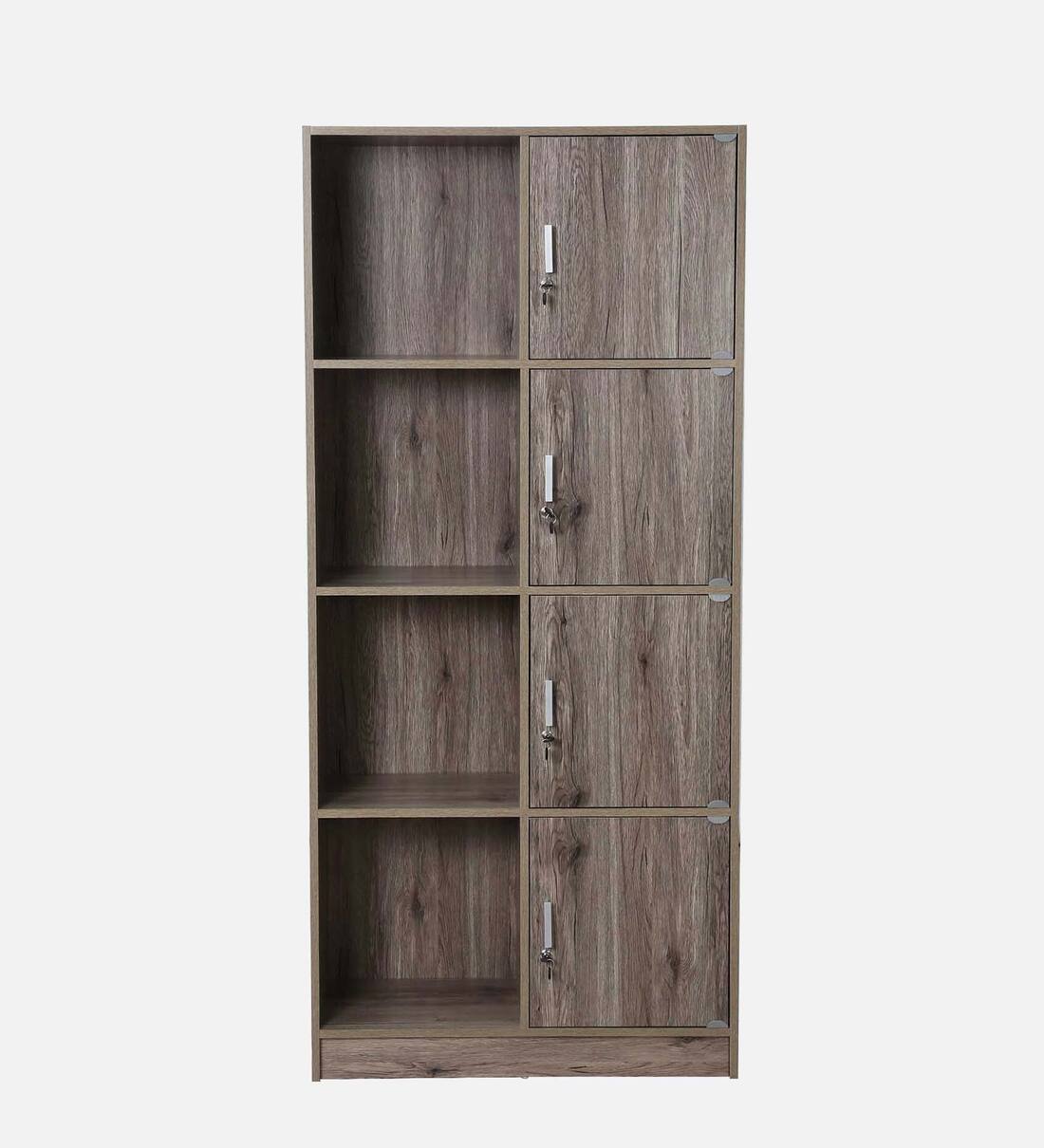 Buy Akihiko Book Case in Rainwood Finish Online - Book Cases - Book ...