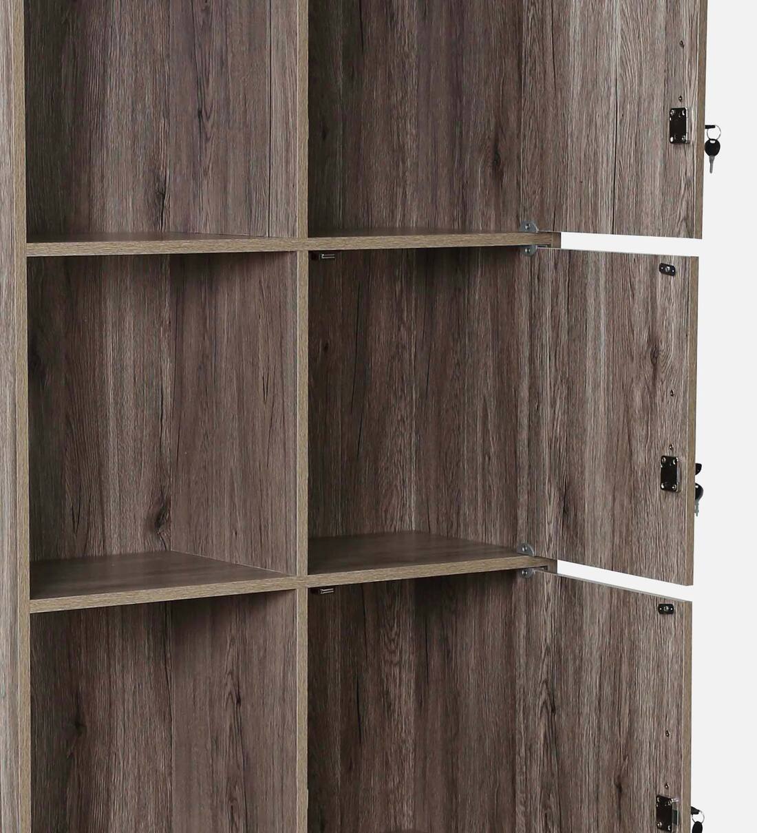 Buy Akihiko Book Case in Rainwood Finish Online - Book Cases - Book ...