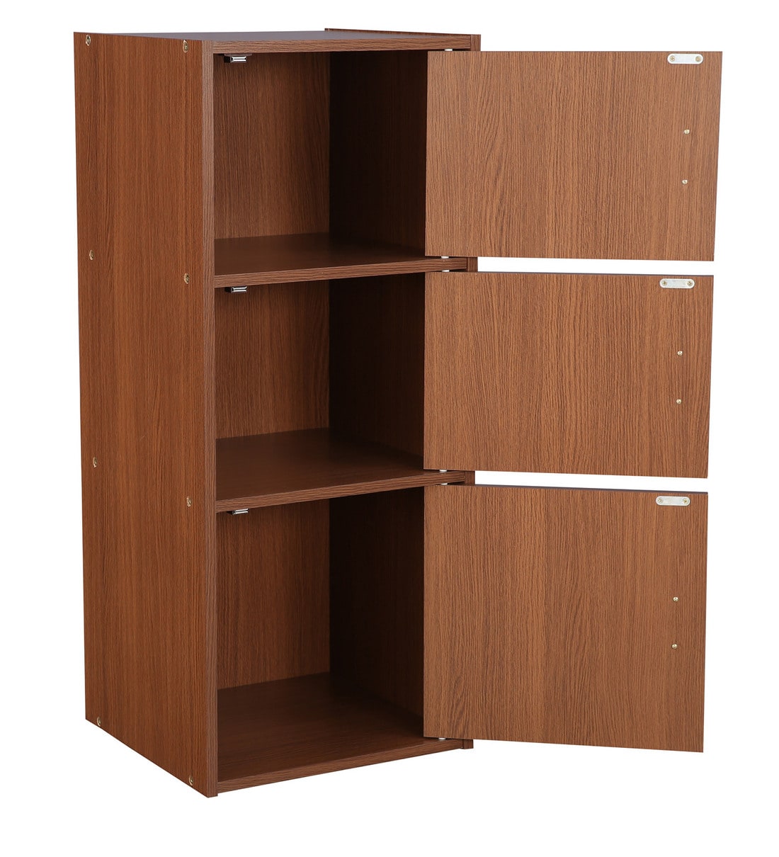 Buy Albert 3 Tier File Cabinet in Oak Finish By HomeTown Online - File ...