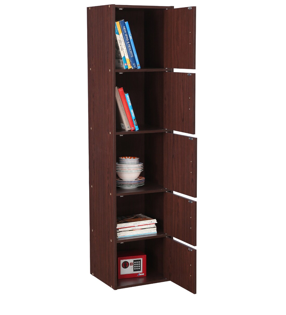 Buy Albert File Cabinet in Cherry Brown & Walnut Finish by HomeTown ...