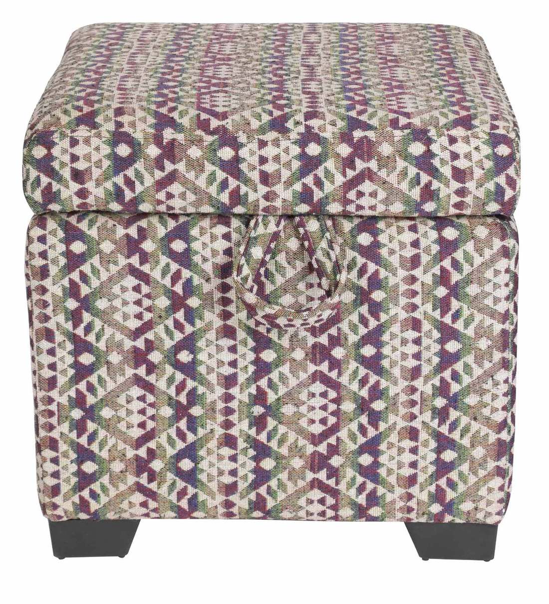 Buy Alex Ottoman In Multicolour Online - Ottomans - Ottomans ...