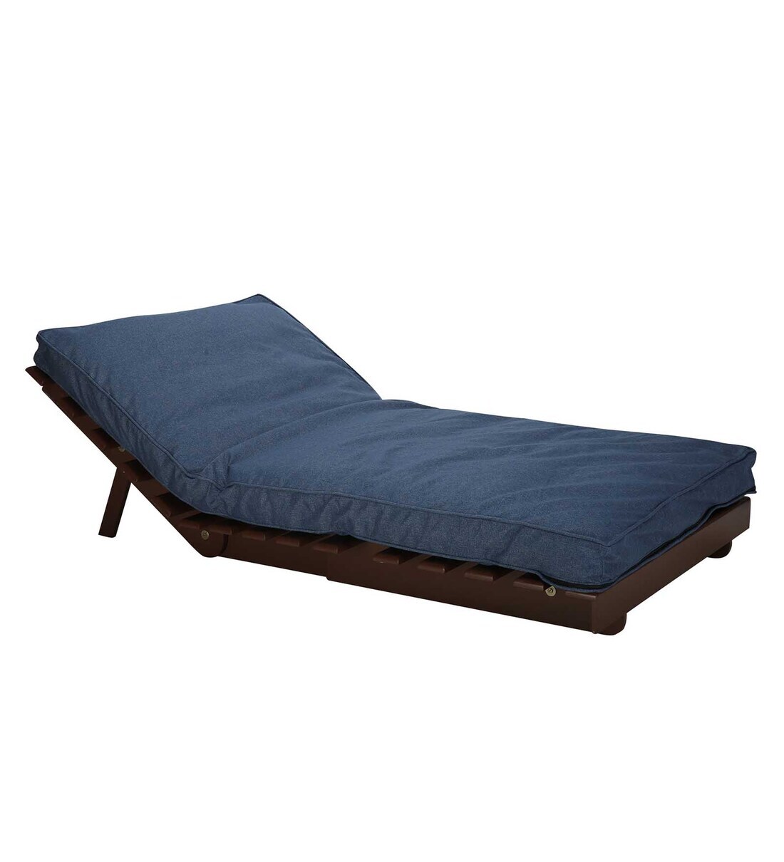Buy Single Futon in Blue Colour with Mattress Online - Futons - Futons ...