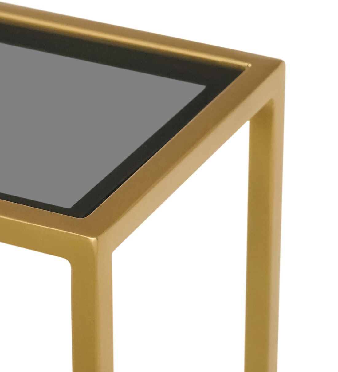 Buy Alissa Side Table In Gold Finish By Strawberry Collective Online ...